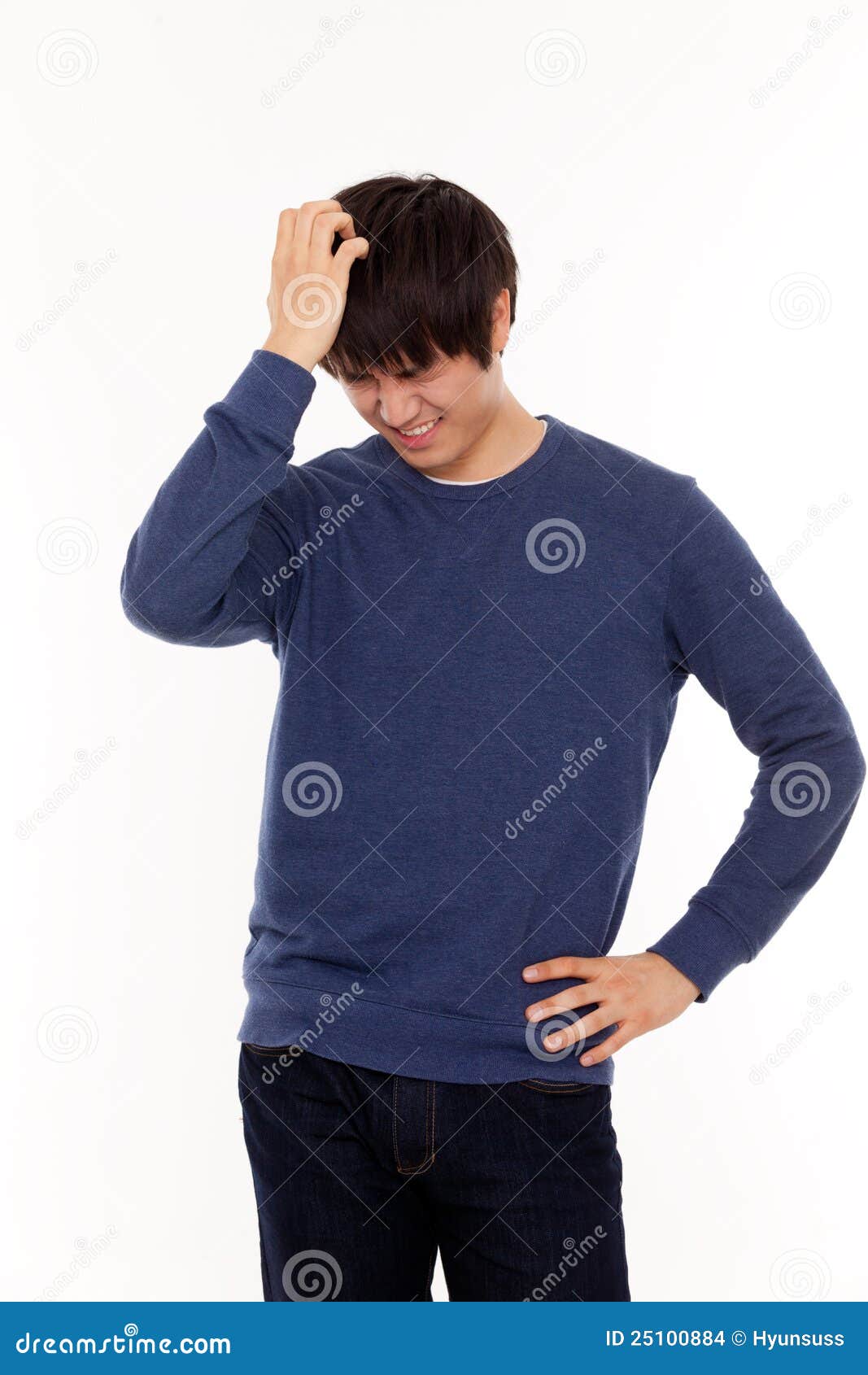 Depressed young man stock photo. Image of people, alone - 25100884