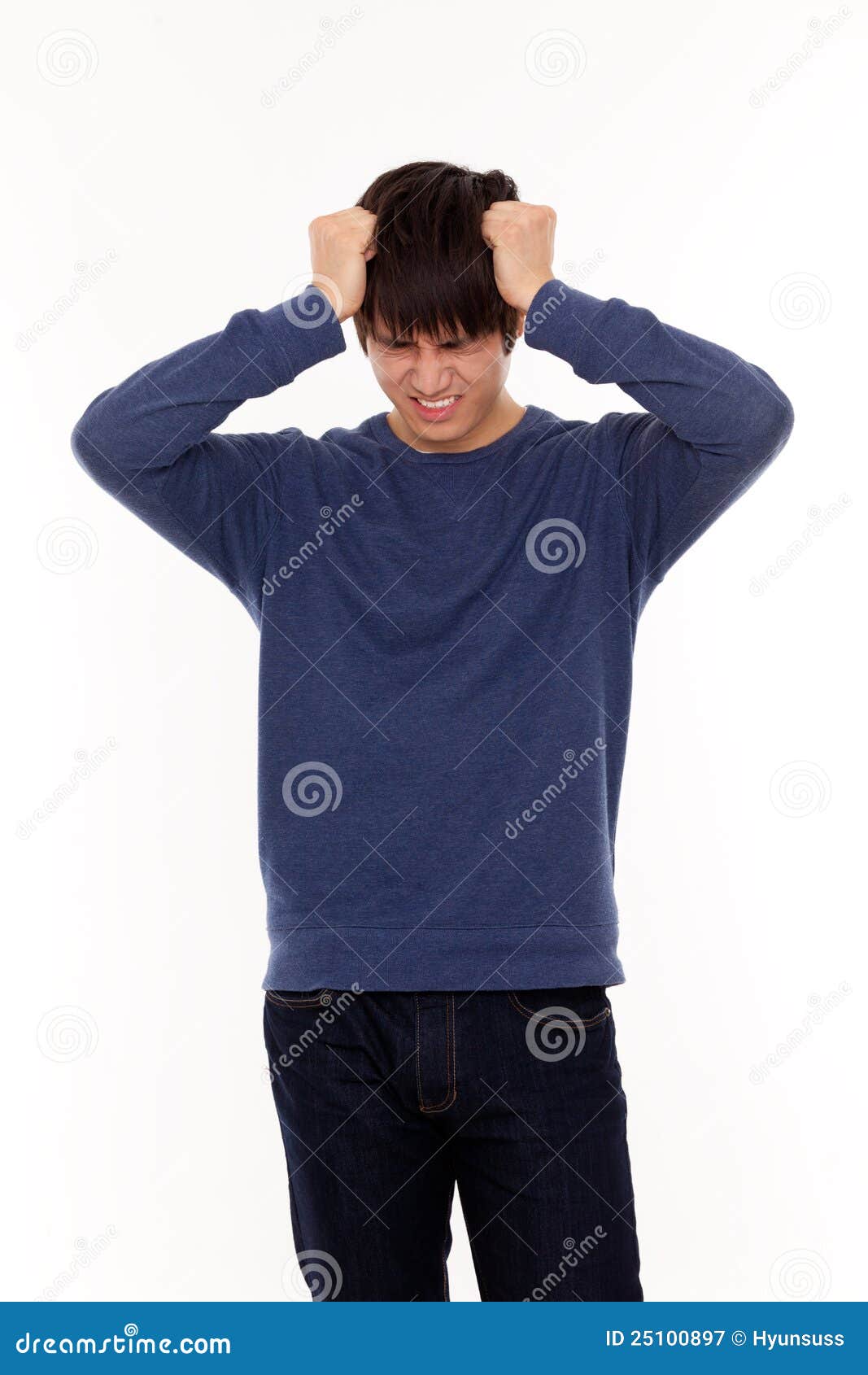 Depressed young man stock image. Image of person, human - 25100897