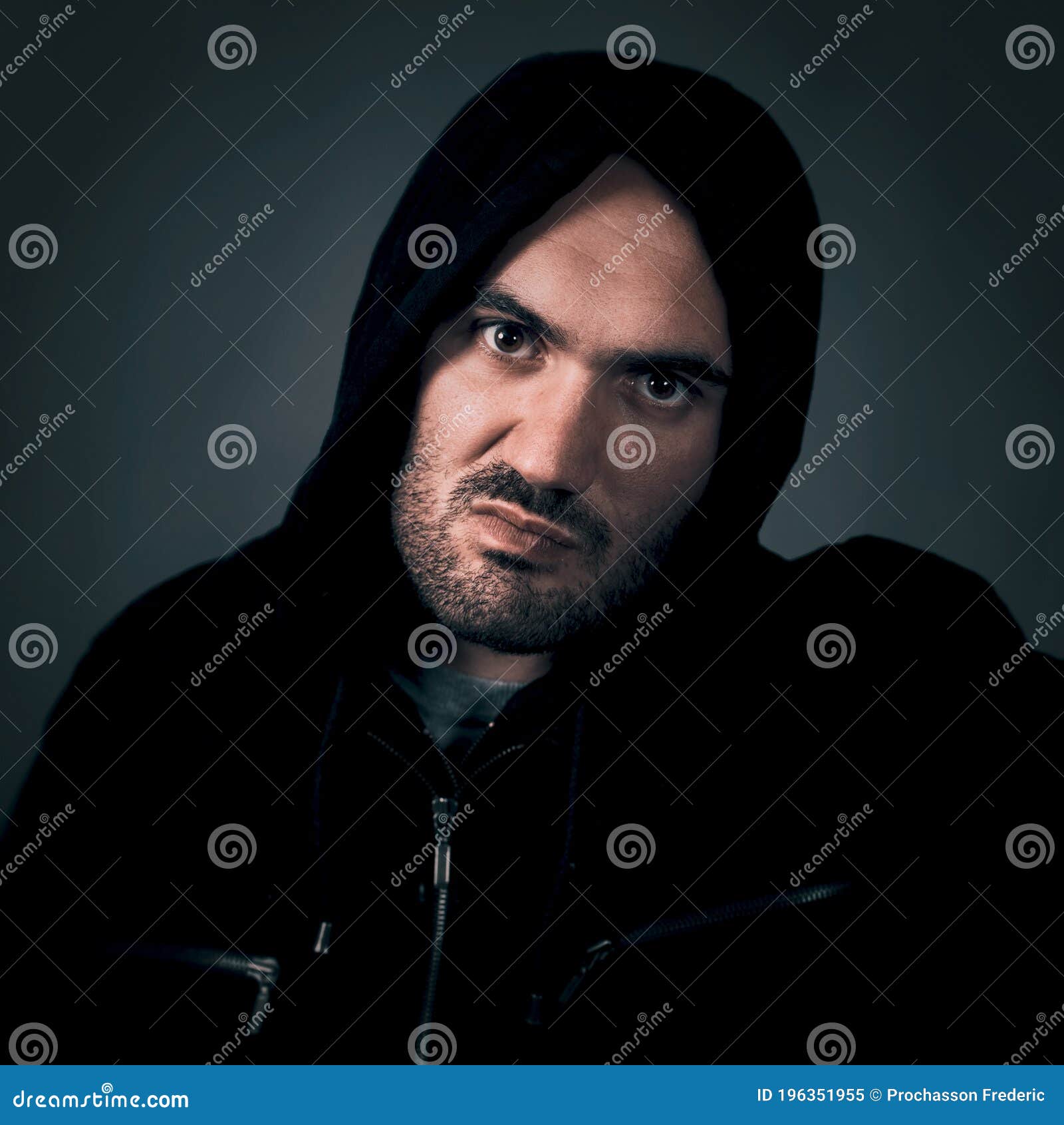 Bad day, man on studio stock image. Image of fashion - 196351955