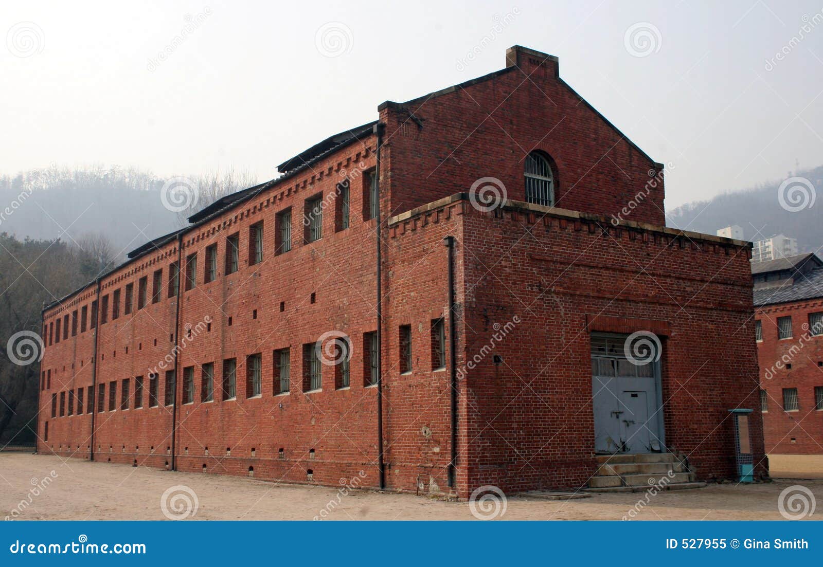 Depressing jail stock image. Image of history, exterior - 527955