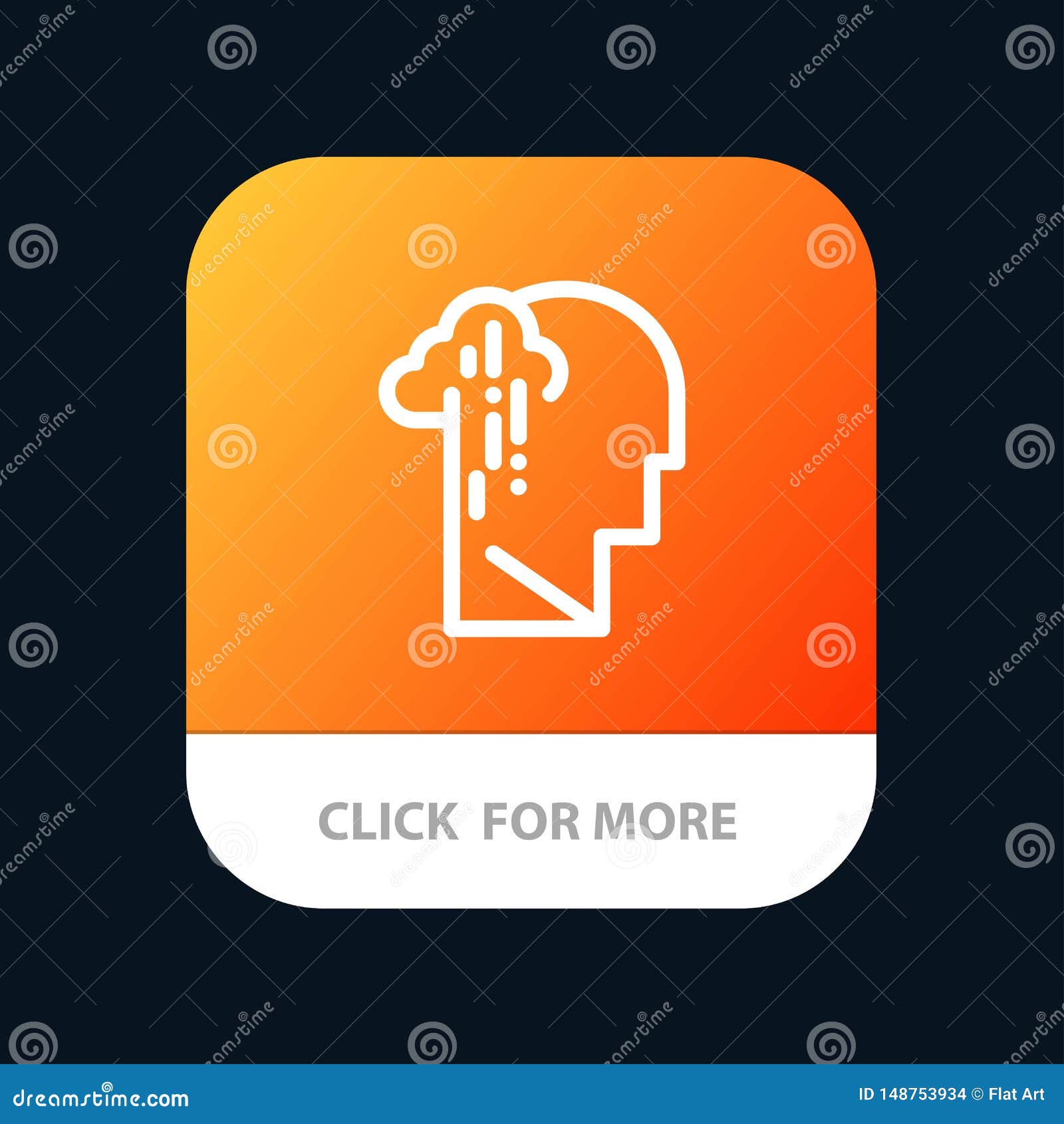 Depression, Grief, Human, Melancholy, Sad Mobile App Button. Android ...