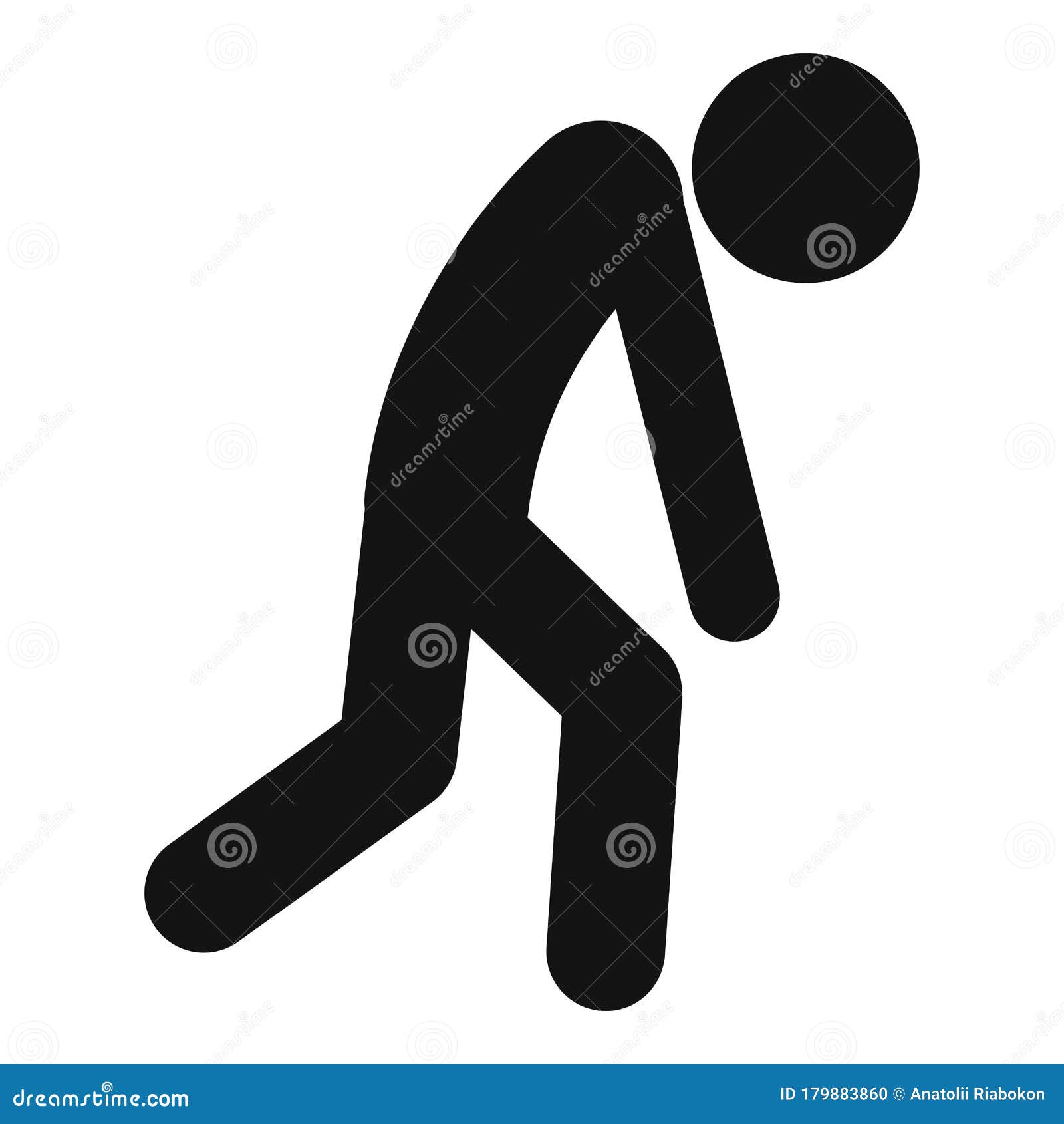 Depression Man Icon, Simple Style Stock Vector - Illustration of ... Depression Man Icon, Simple Style Stock Vector - Illustration of ...