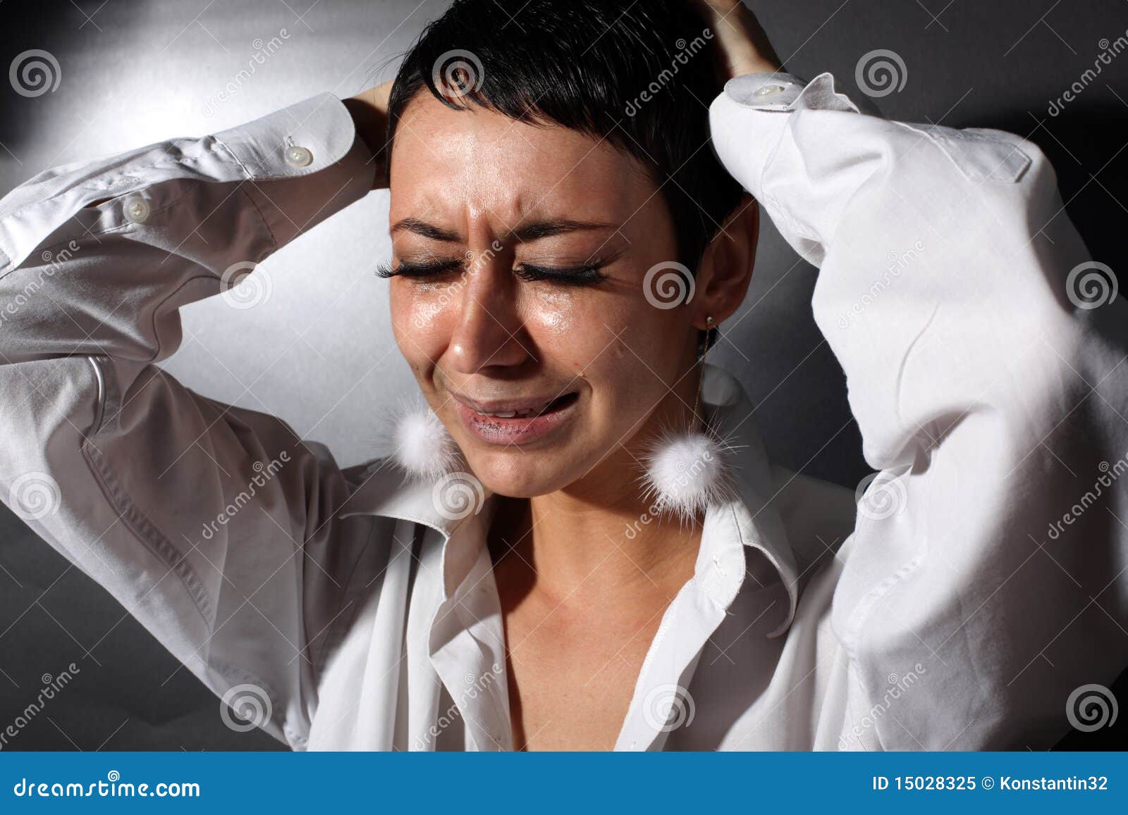 Depression woman stock image. Image of despair, grief - 15028325