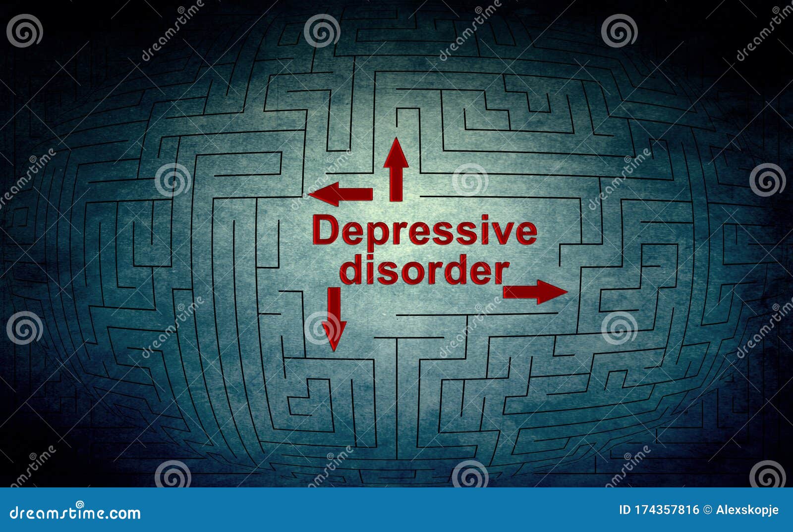 Depressive disorder stock photo. Image of depressive - 174357816
