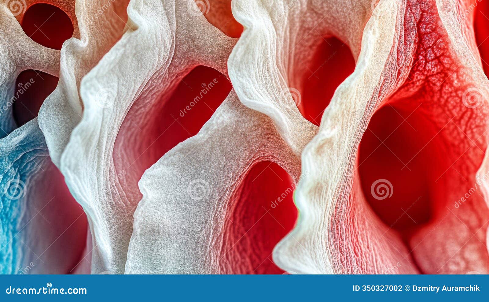 In-Depth Analysis of Human Spleen Structure in a Lab Stock Photo ...