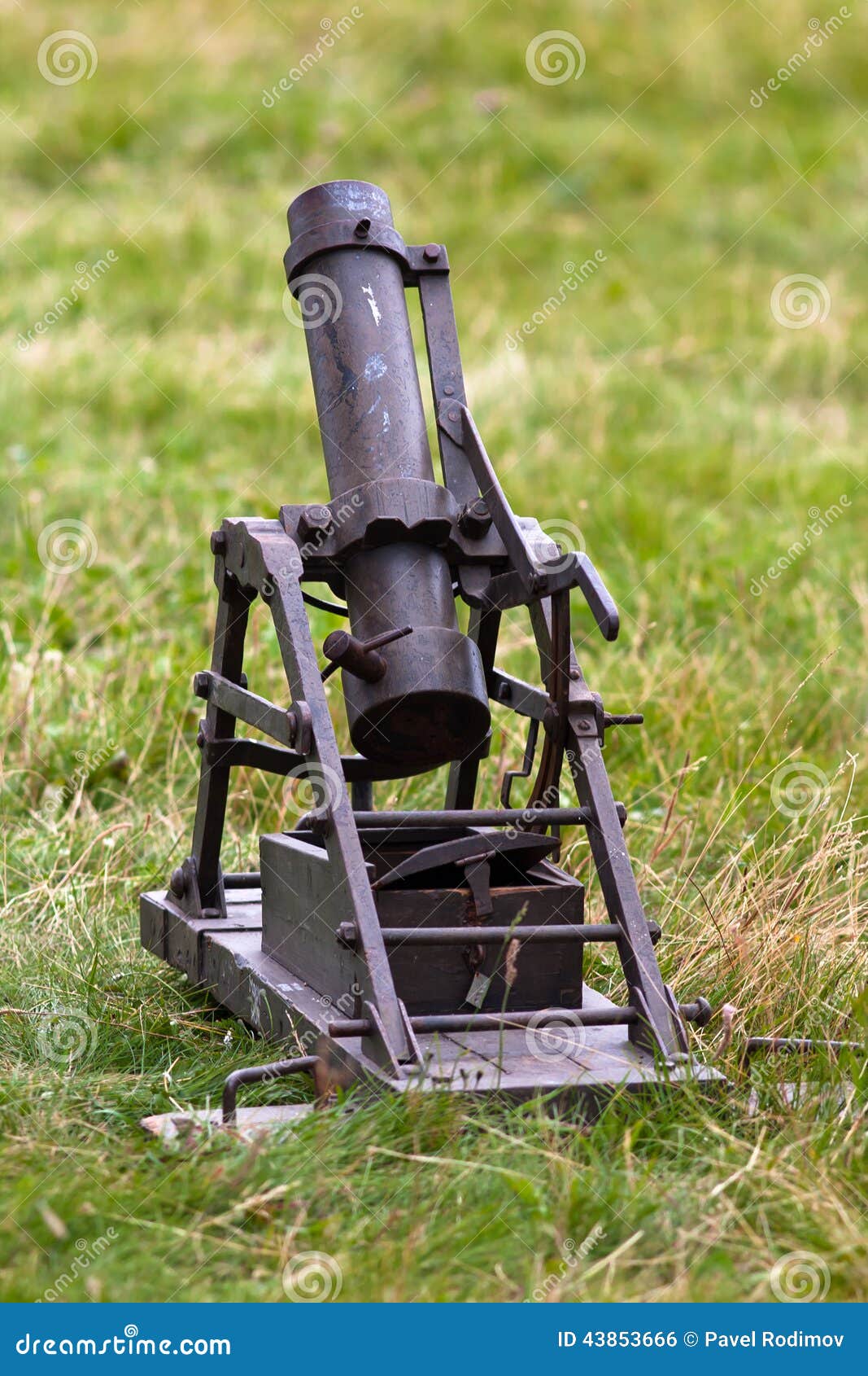 Depth-charge mortar stock photo. Image of weapon, battle - 43853666
