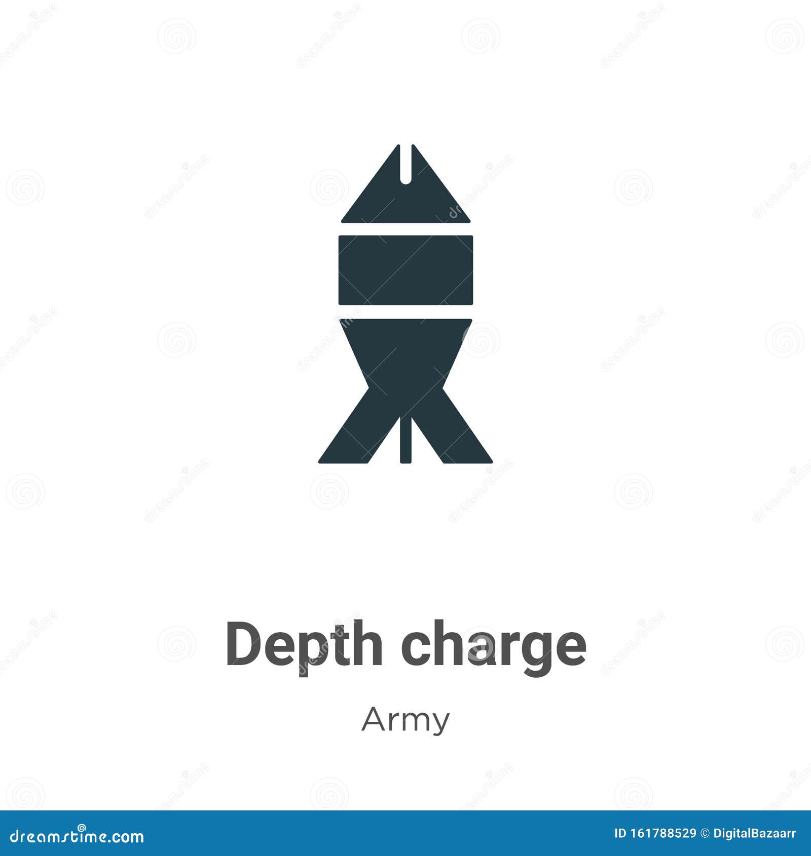 Depth Charge Transparent Icon. Depth Charge Symbol Design From A Vector ...