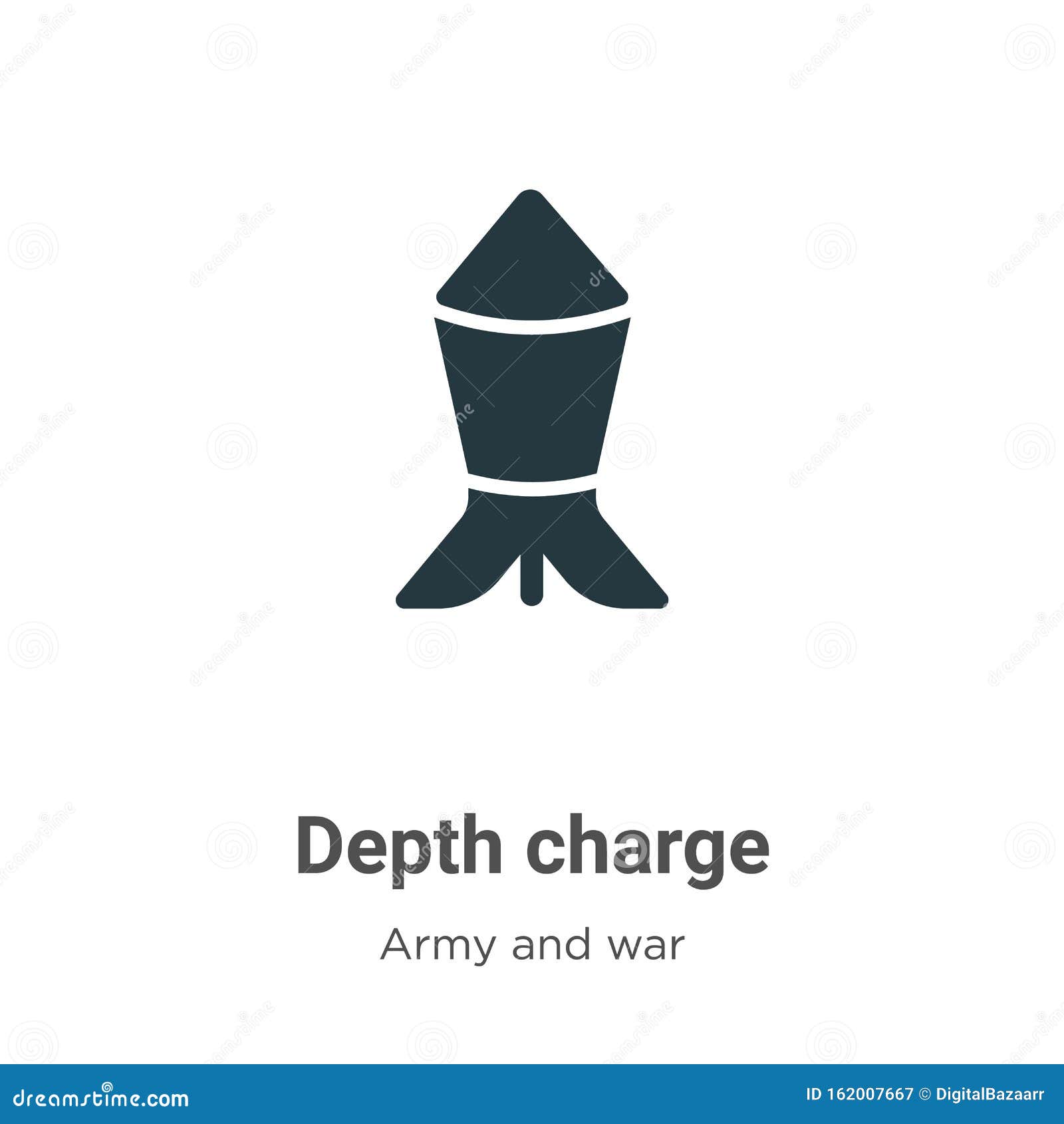 Depth Charge Transparent Icon. Depth Charge Symbol Design From A Vector ...