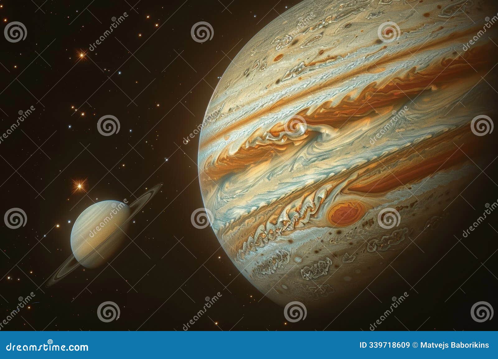 In Depth Comparison of Two Unique Planets within the Expansive Universe ...