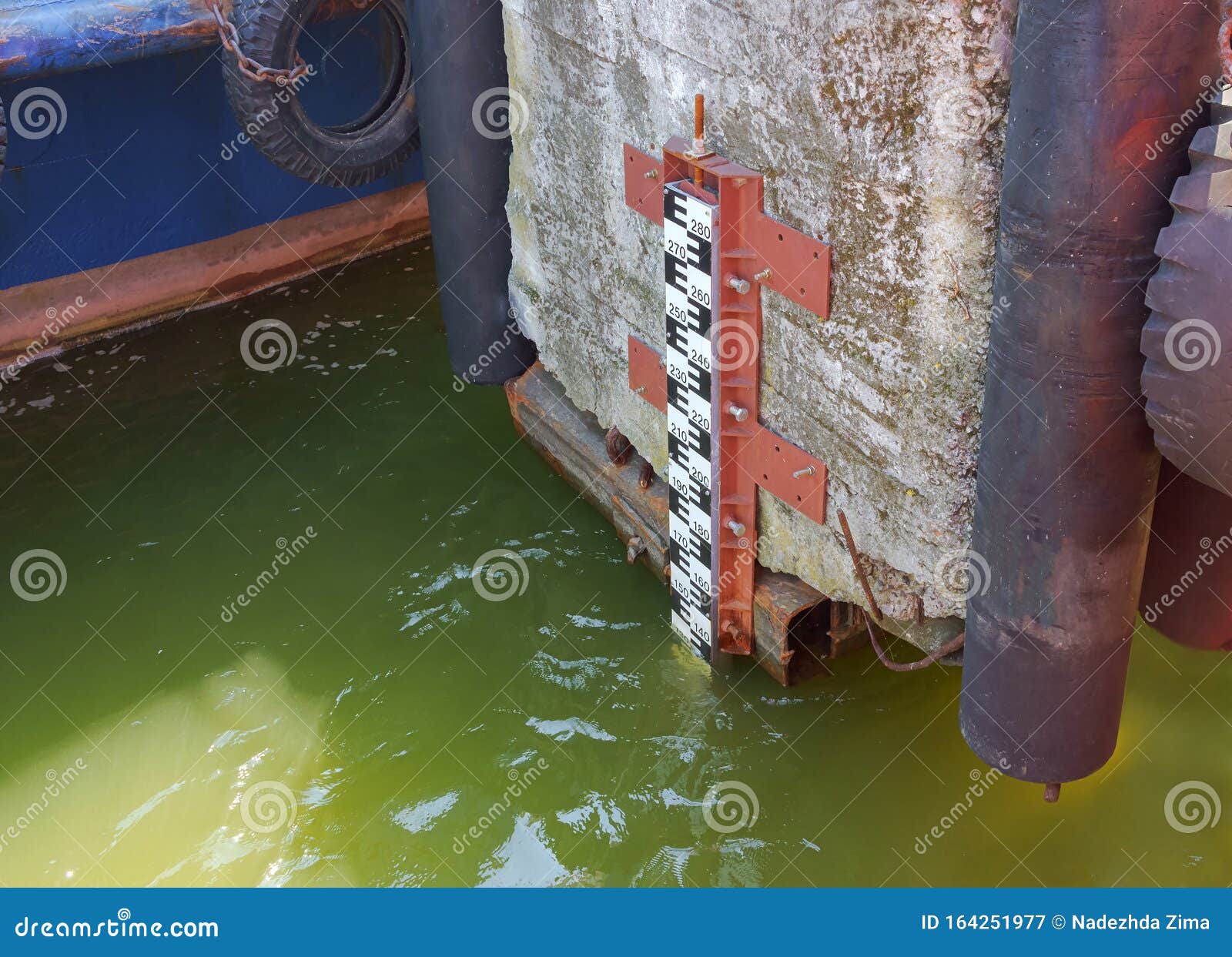 Depth of Immersion of a Ship or Vessel in Water, Depth Marks, Draught ...