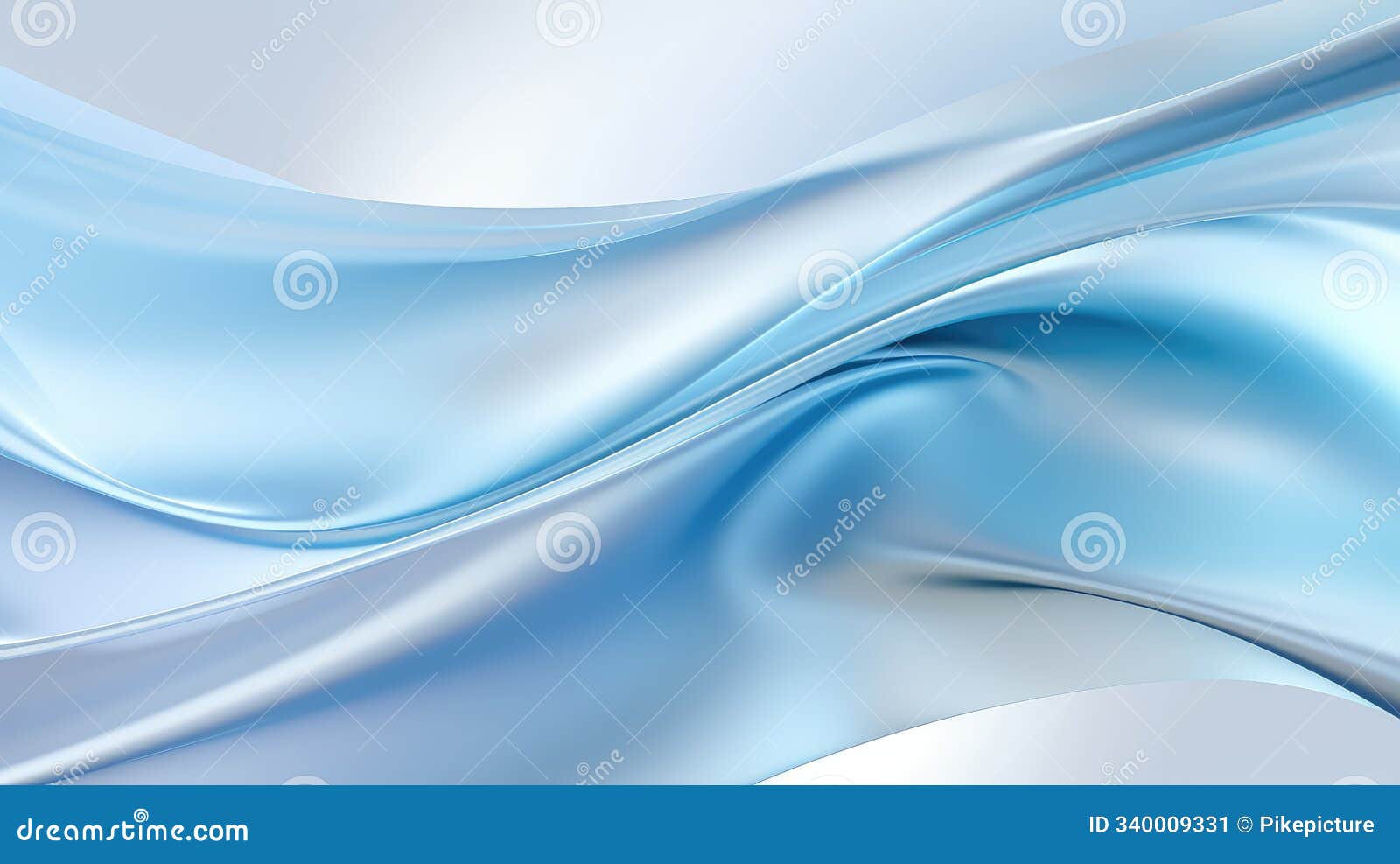 Depth Light Blue and Silver Background Stock Illustration ...
