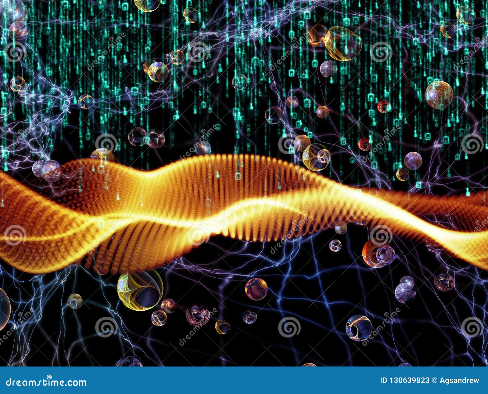 Depth of Numbers stock illustration. Illustration of integer - 130639823