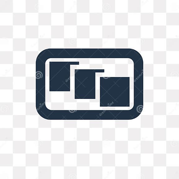 Depth Perception Vector Icon Isolated on Transparent Background, Depth ...