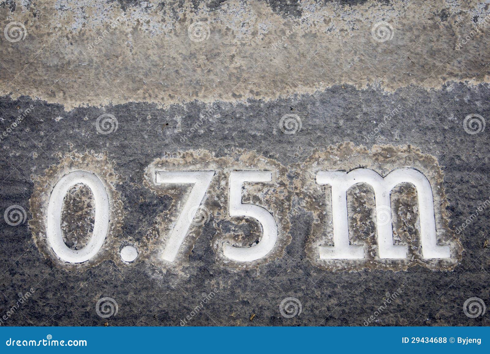 Depth sign stock photo. Image of still, warning, horizontal - 29434688