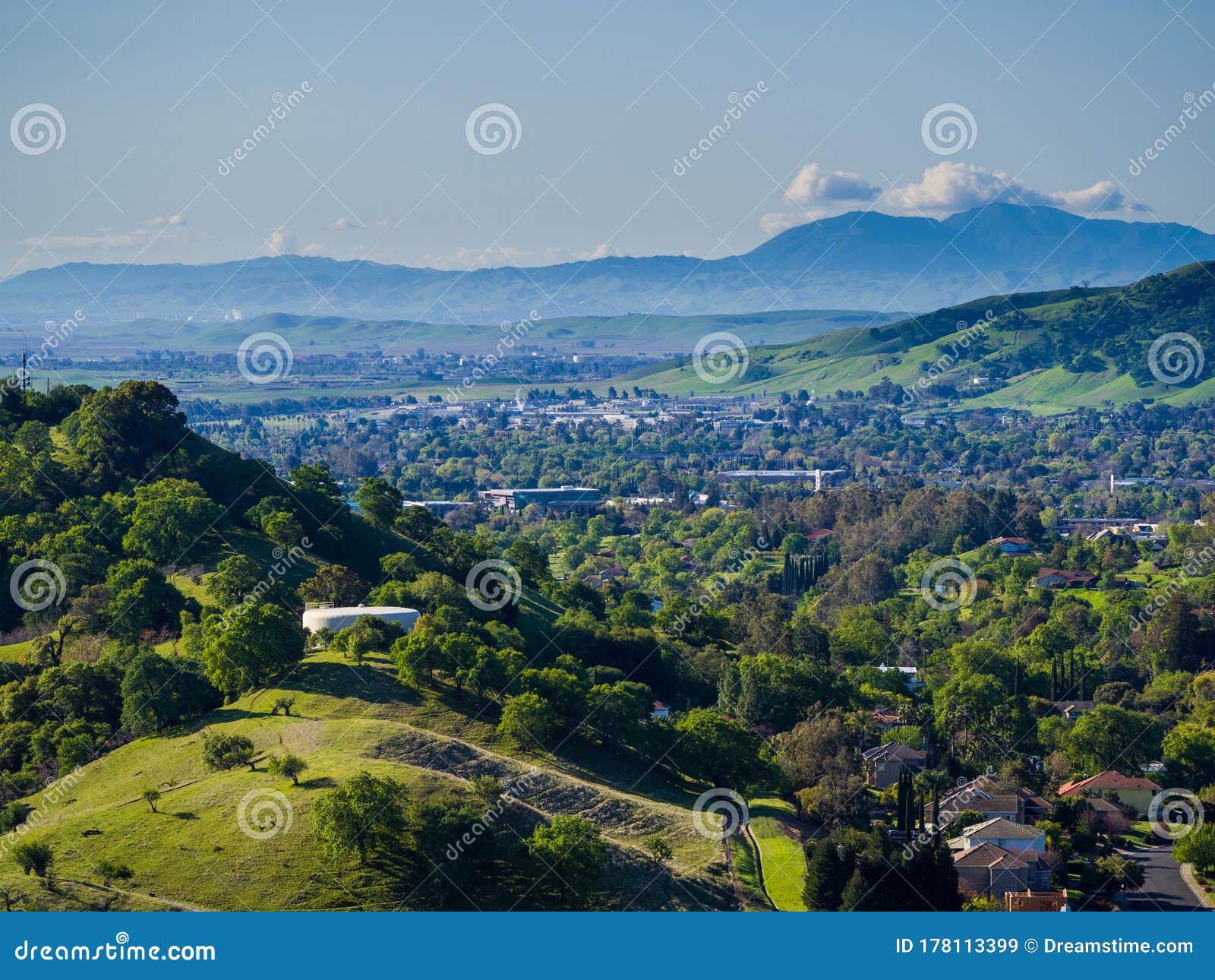 Depth of View of the Mountains Stock Image - Image of nature, country ...