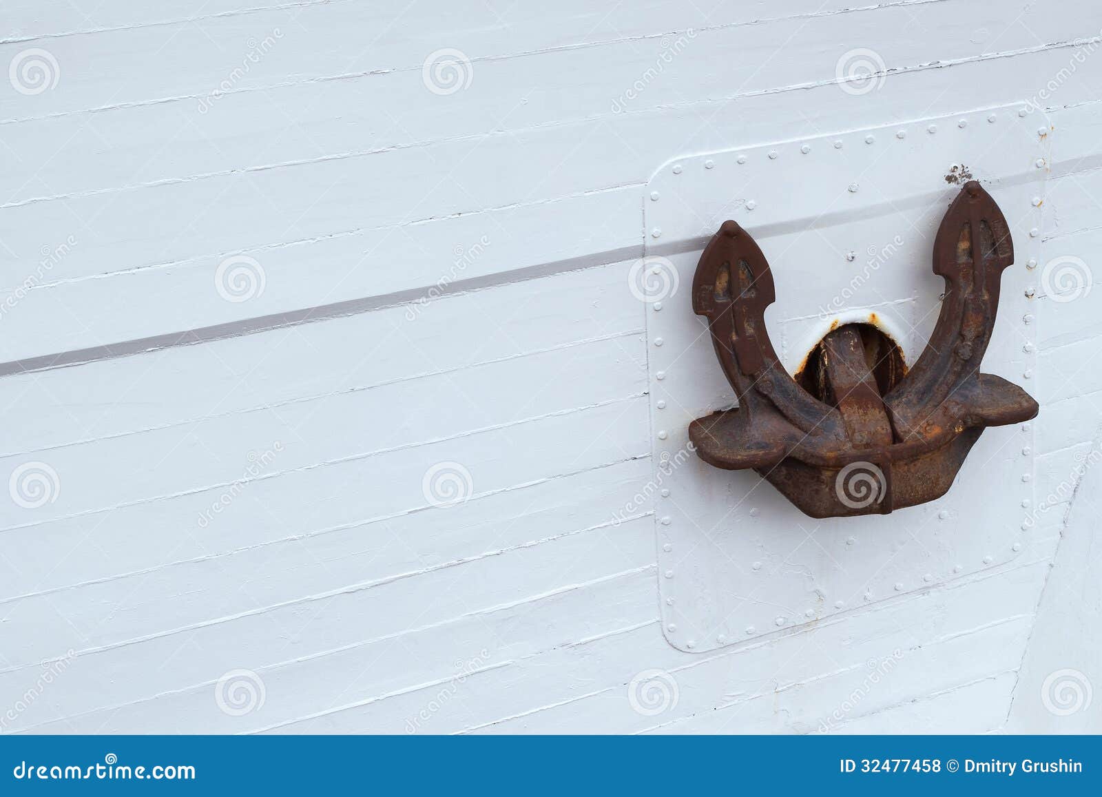 Der Anker des Schiffs stockfoto. Bild von vorstand, element - 32477458