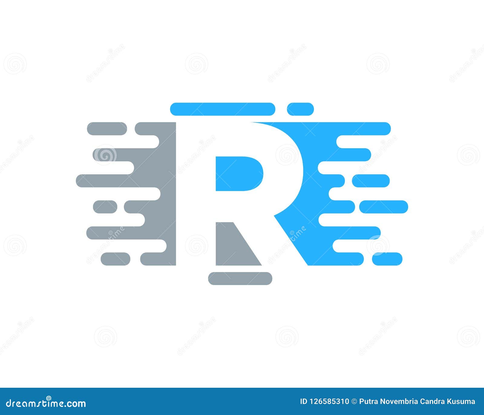 Der Buchstabe-Farben-R Farbe-Logo Icon Design Vektor Abbildung ...