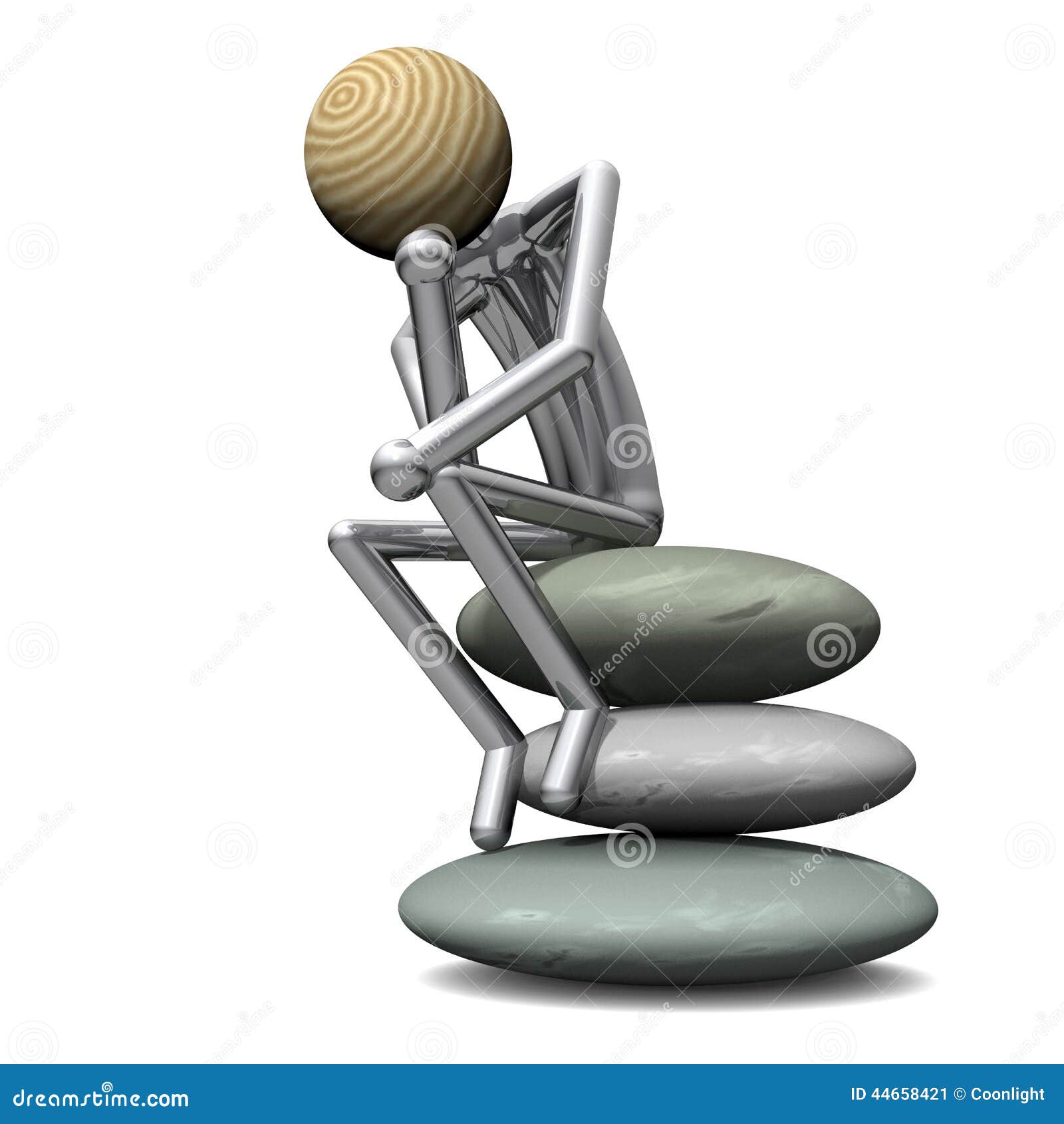 Der Denker Durch Auguste Rodin Redaktionelles Foto - Illustration von ...