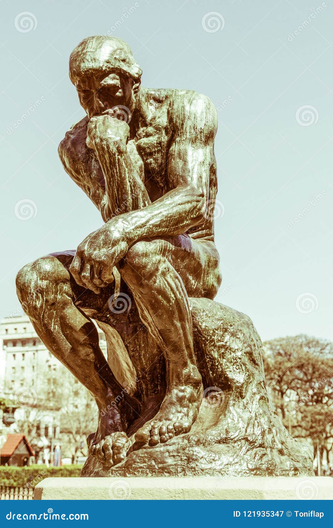 Der Denker Durch Rodin Buenos Aires, Argentinien Redaktionelles ...