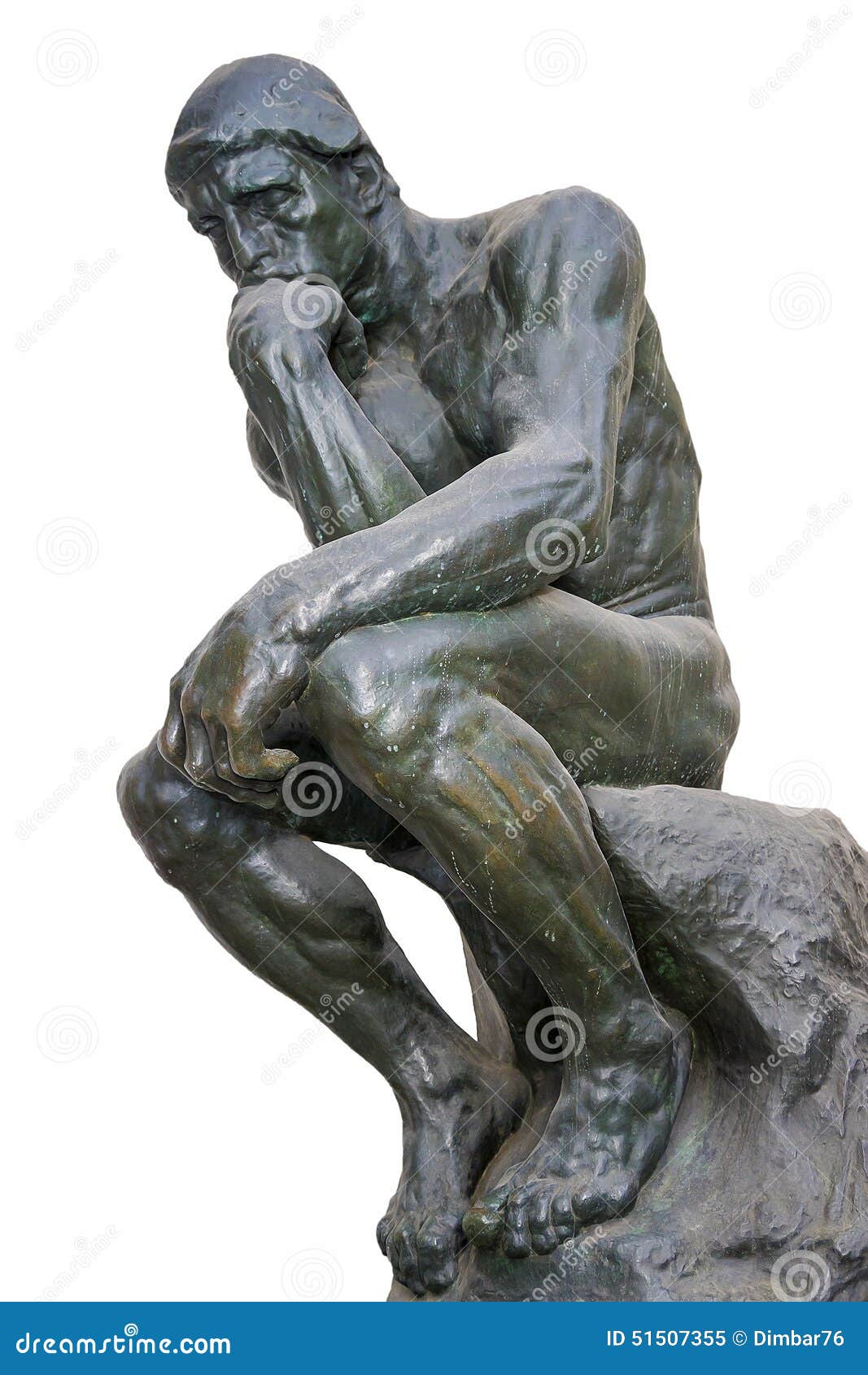 Der Denker - Eine Der Berühmtesten Skulpturen Durch Auguste Rodin ...
