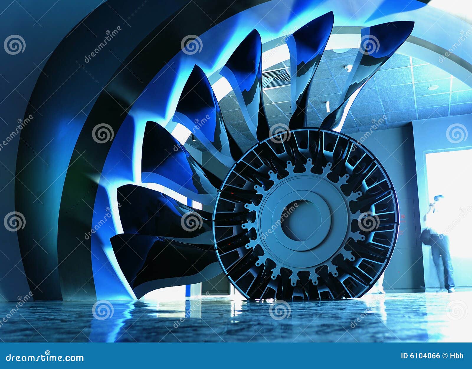 Der Flugzeugmotor stockfoto. Bild von reif, flugzeuge - 6104066