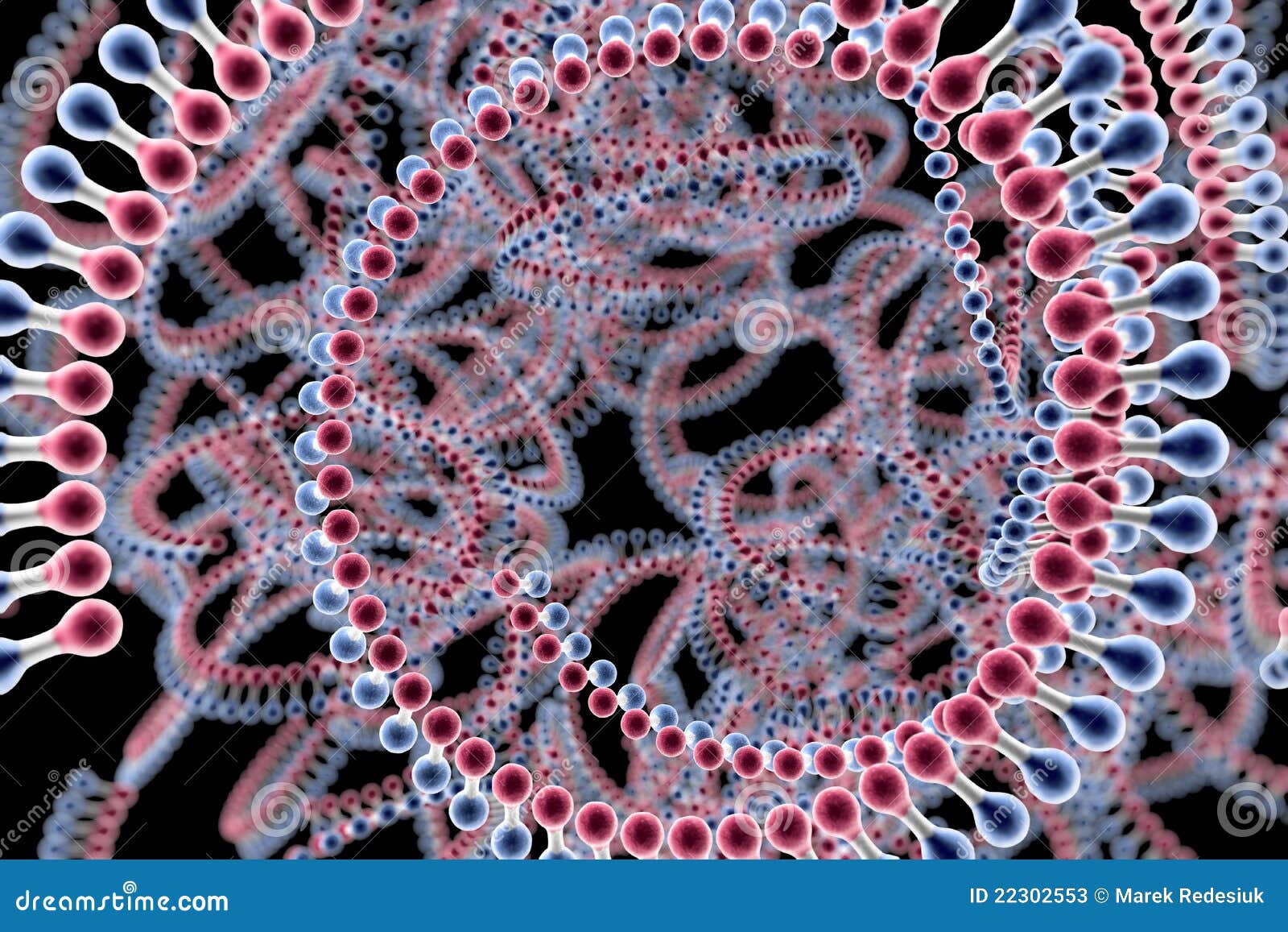 Der genetische Code stockbild. Bild von biologie, forschung - 22302553