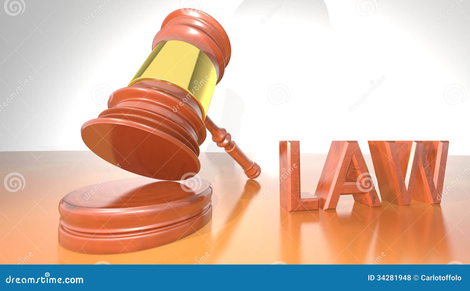 Der Hammer Des Richters - Gesetz Stock Abbildung - Illustration von ...