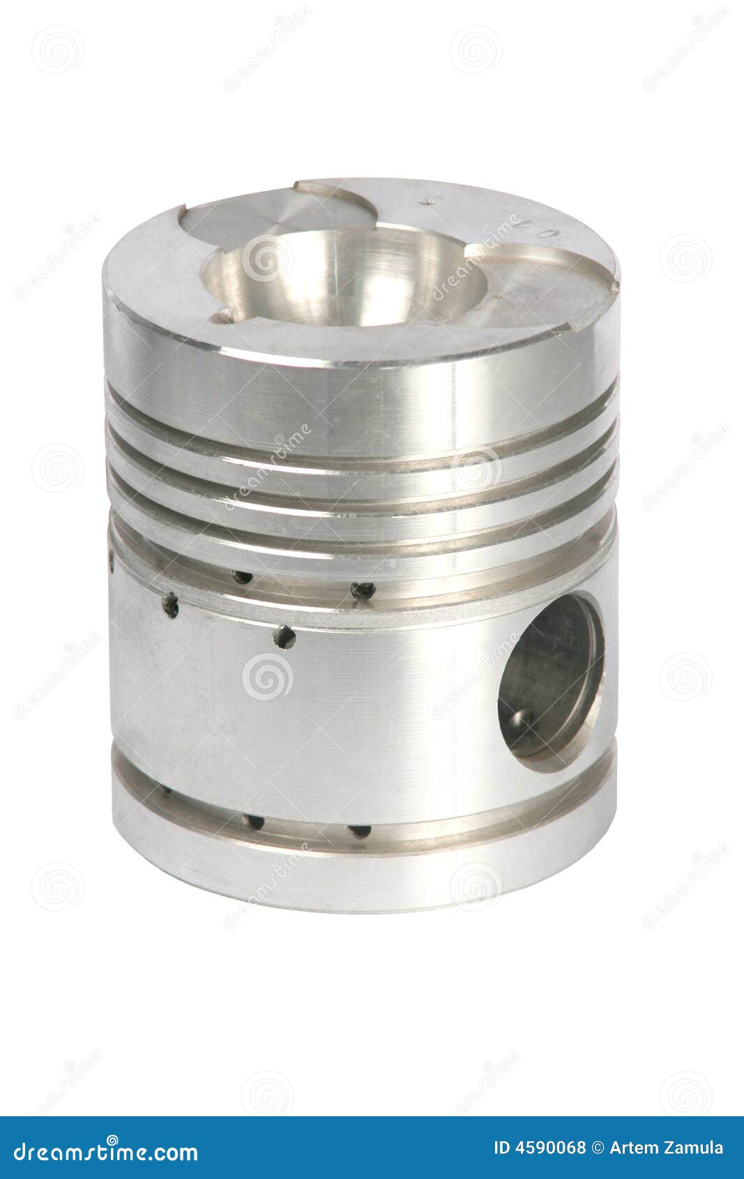 Der Kolben des Motors stockfoto. Bild von motor, metall - 4590068