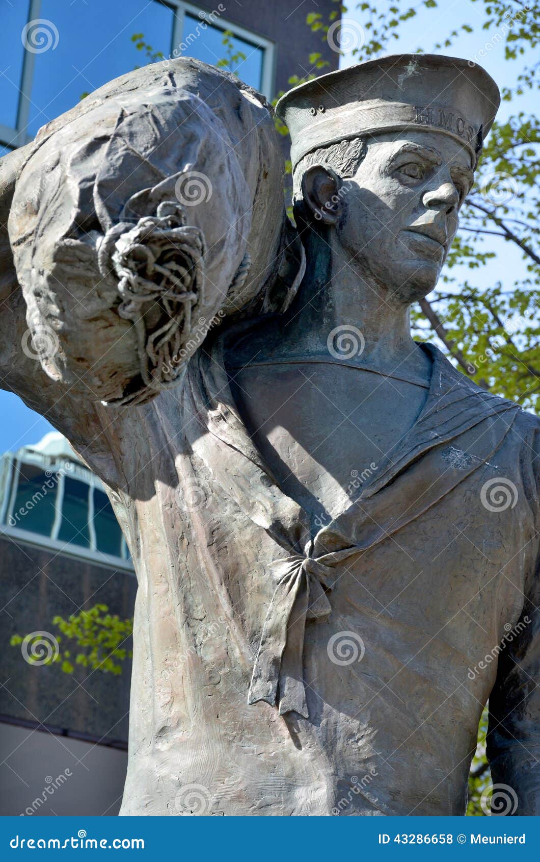 Der Seemann Statue redaktionelles stockfoto. Bild von ehre - 43286658