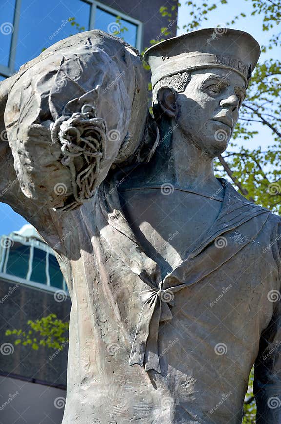 Der Seemann Statue redaktionelles stockfoto. Bild von ehre - 43286658
