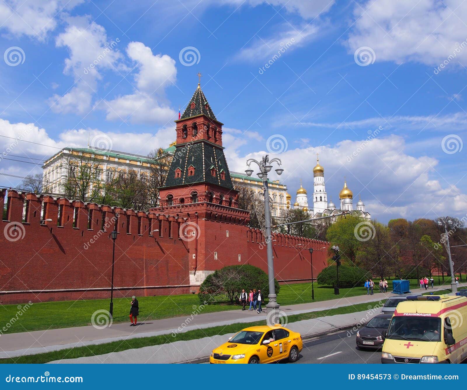 Der Turm Des Moskaus Der Kreml Redaktionelles Stockfoto - Bild von ...