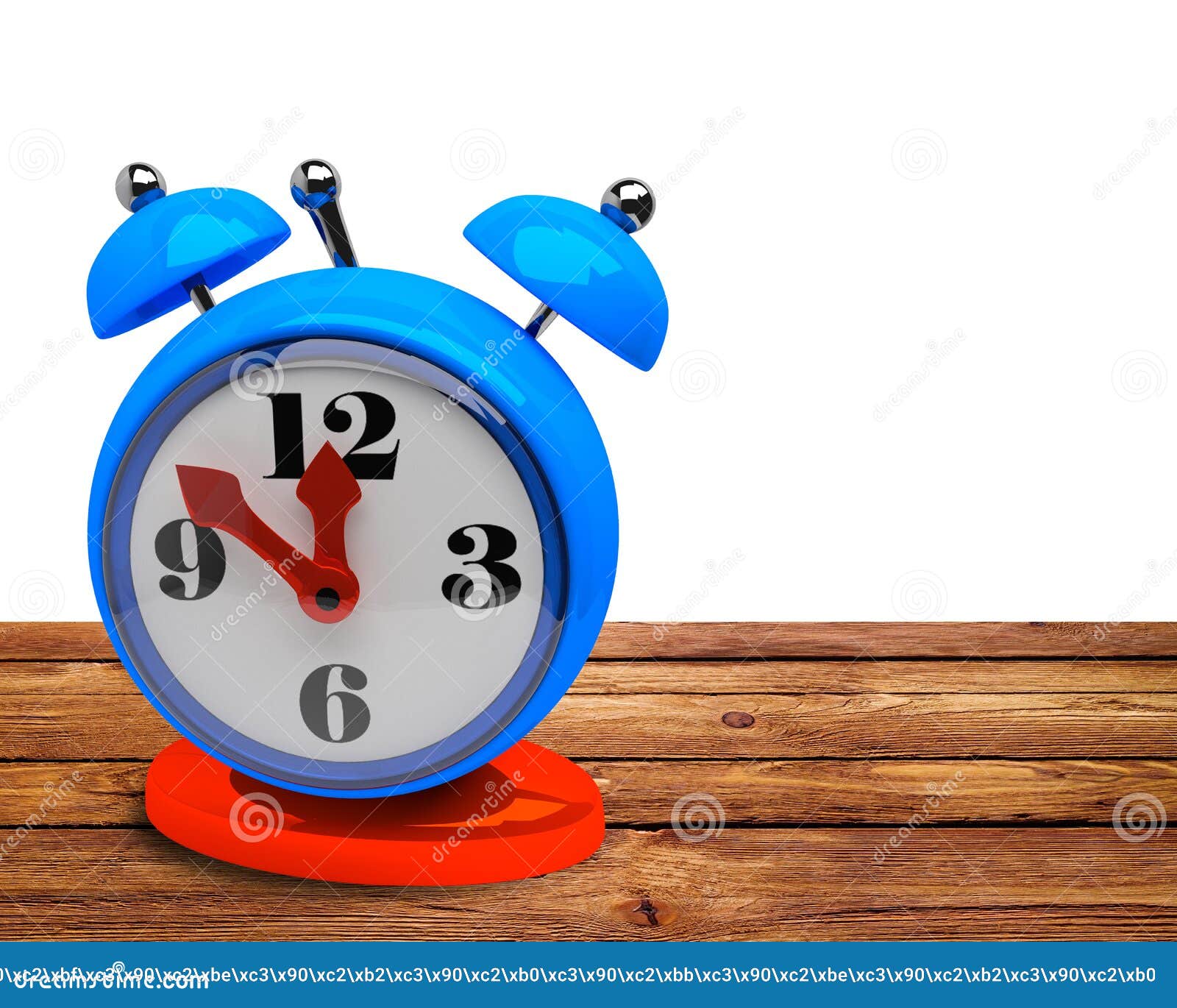 Der Wecker stockbild. Bild von zahl, hintergrund, klingeln - 48246929