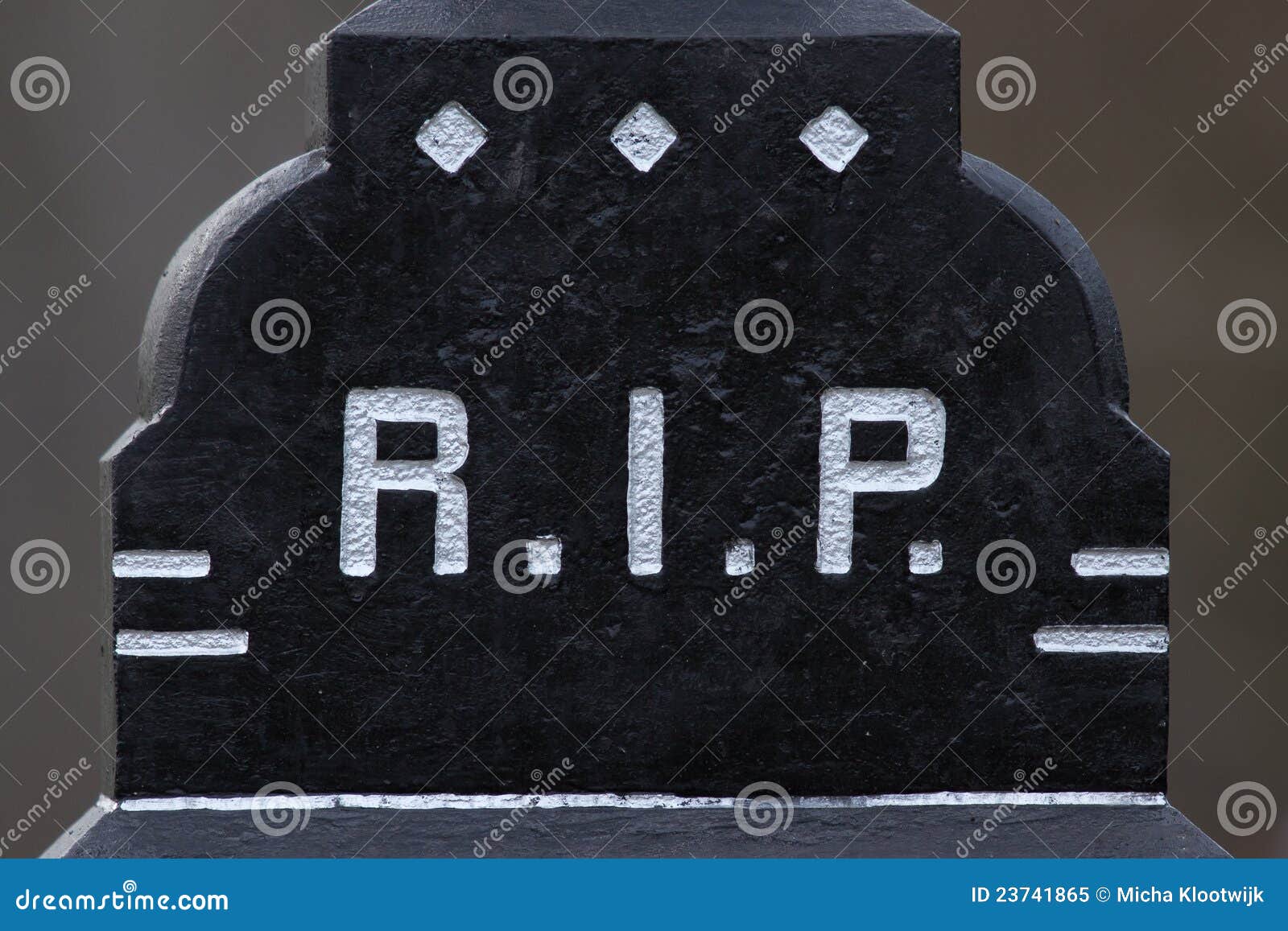 Der Zeichen RIP Auf Einem Grab Stockbild - Bild von frieden, kultur ...
