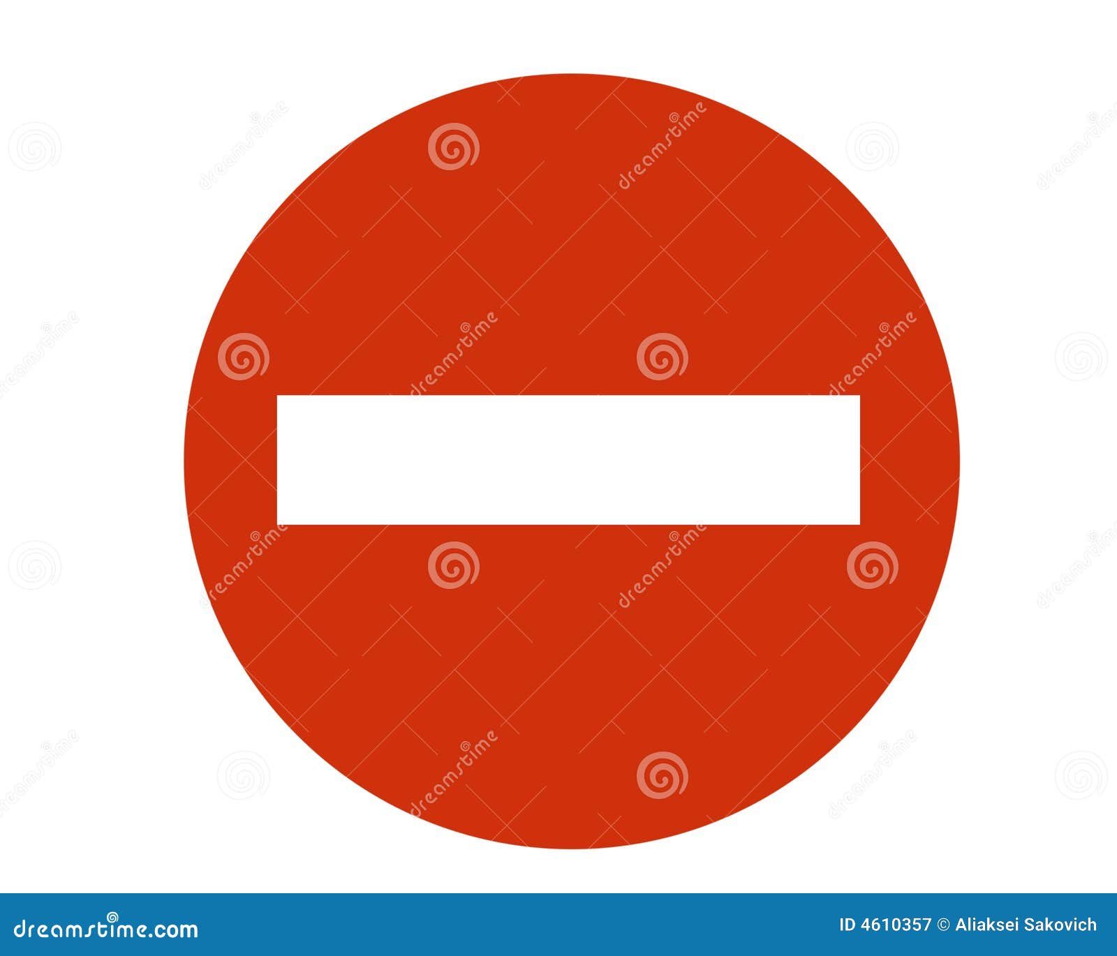 Der Zeicheneingang Ist Verboten. Stock Abbildung - Illustration von ...