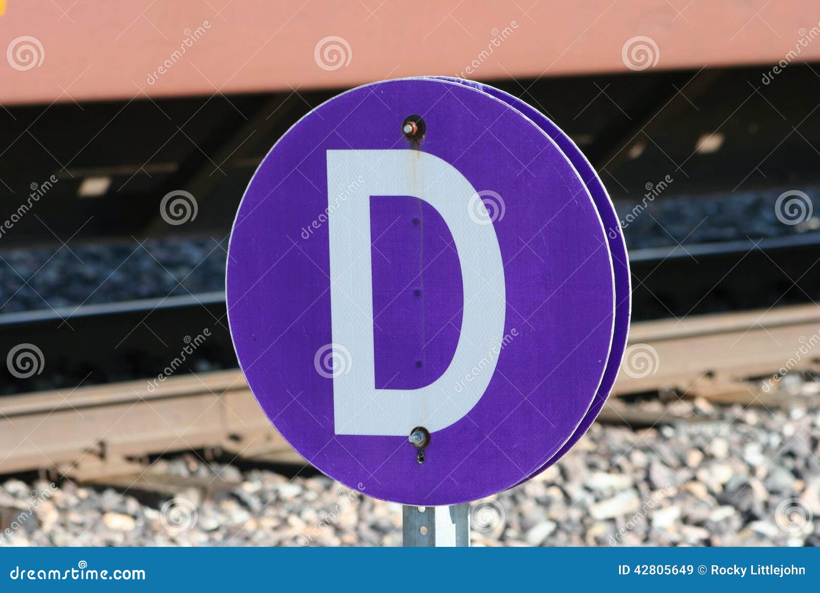 Derail stock image. Image of track, sign, derail, metal - 42805649