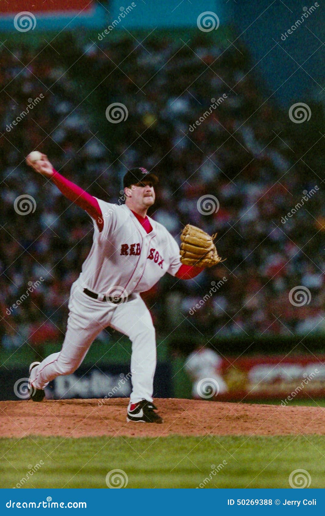 Derek Lowe Boston Red Sox redaktionell arkivfoto. Bild av liga - 50269388