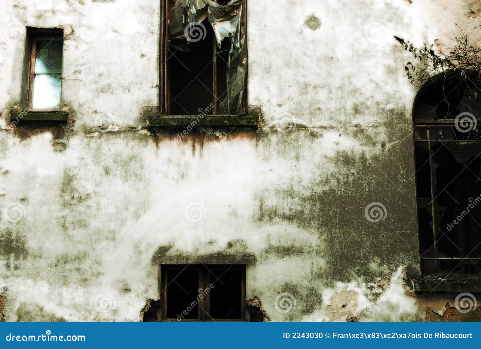 Derelict building windows stock photo. Image of abandoned - 2243030