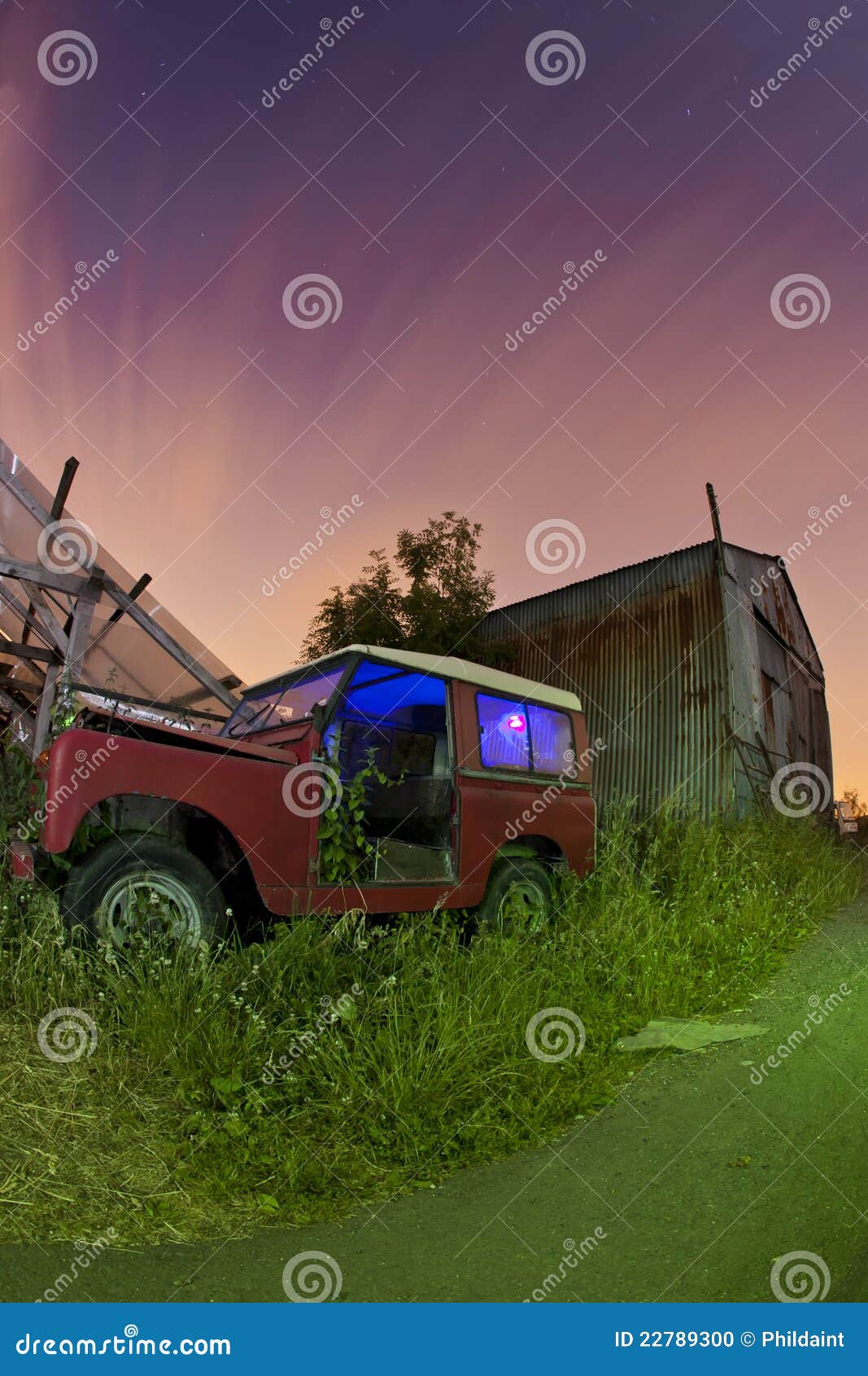 Derelict car stock photo. Image of vehicle, abandoned - 22789300