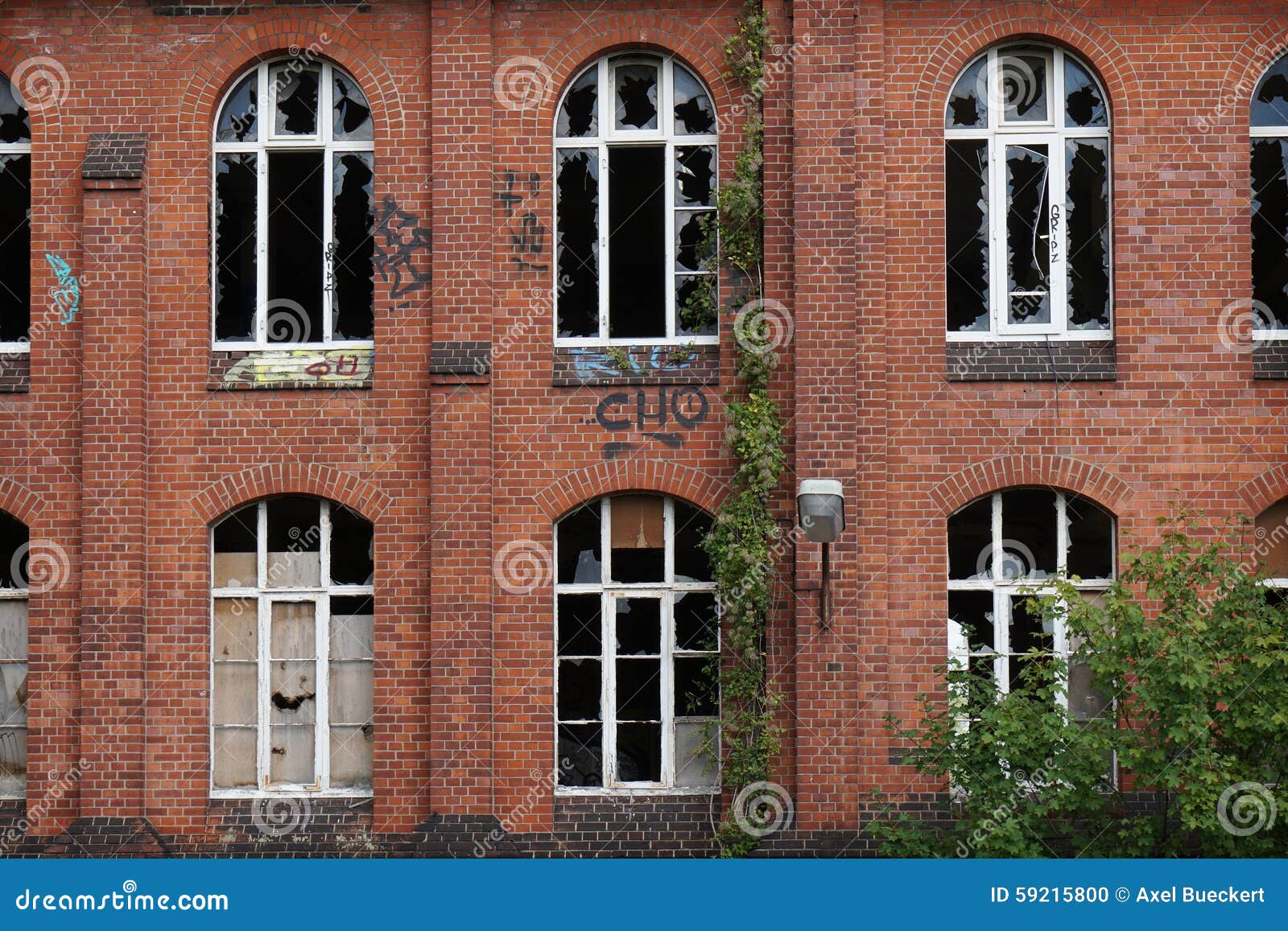 Derelict Building Facade Texture