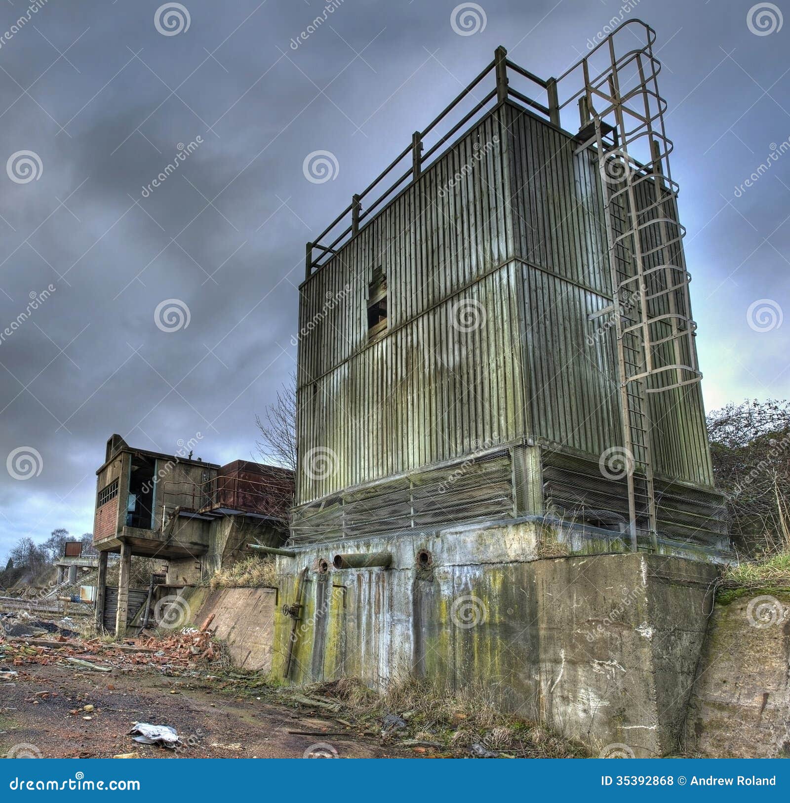 Derelict factory stock photo. Image of buildings, disused - 35392868