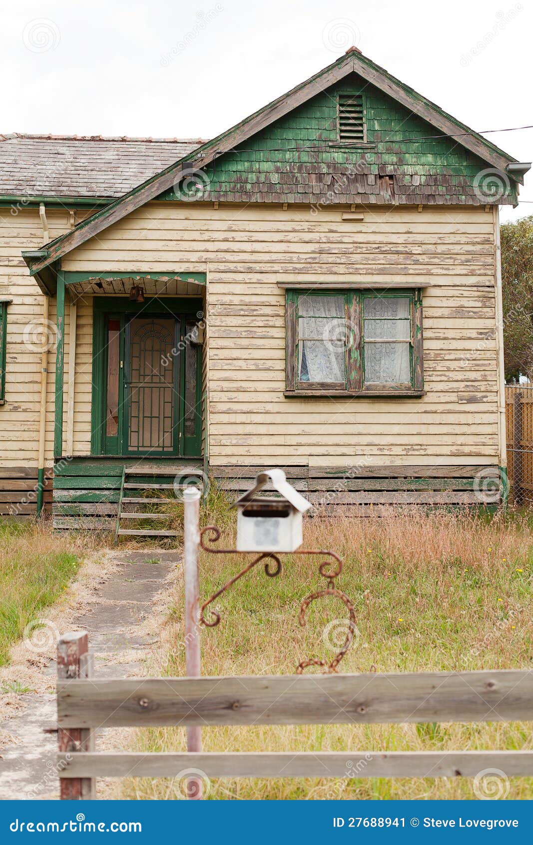 Derelict House stock image. Image of timber, home, architecture - 27688941
