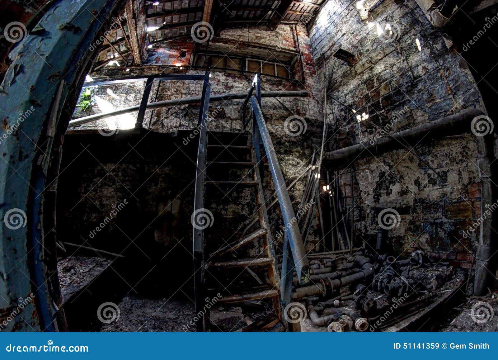 Derelict Mill stock image. Image of derelict, decay, mill - 51141359