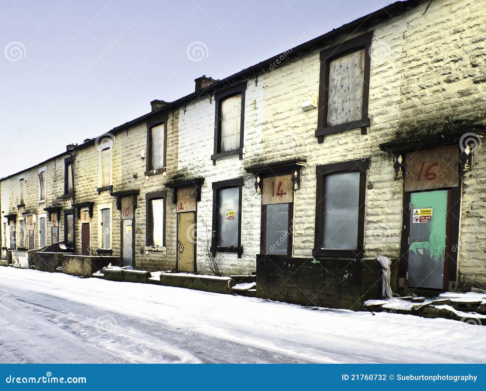Dereliction stock photo. Image of windows, streets, disused - 21760732