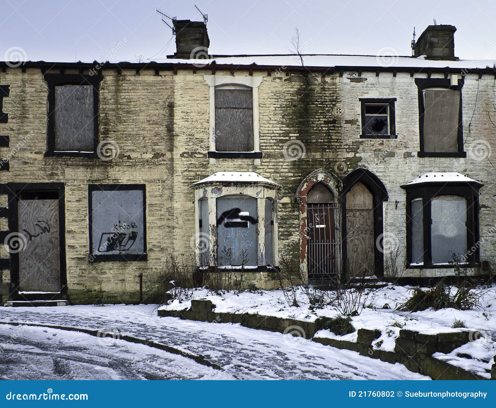 Dereliction stock photo. Image of lancashire, disused - 21760802