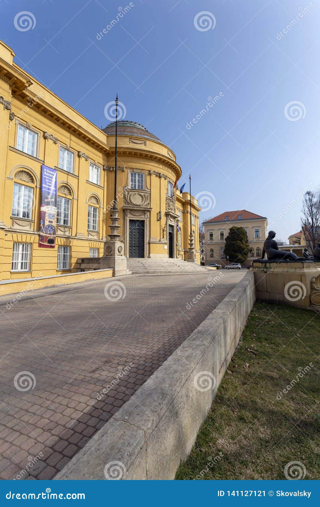 Deri Museum in Debrecen stock image. Image of landmark - 141127121