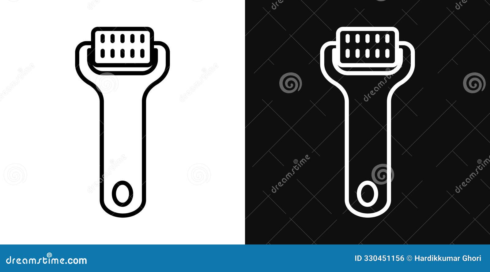 Derma Roller Icon Vector Illustration | CartoonDealer.com #338048260