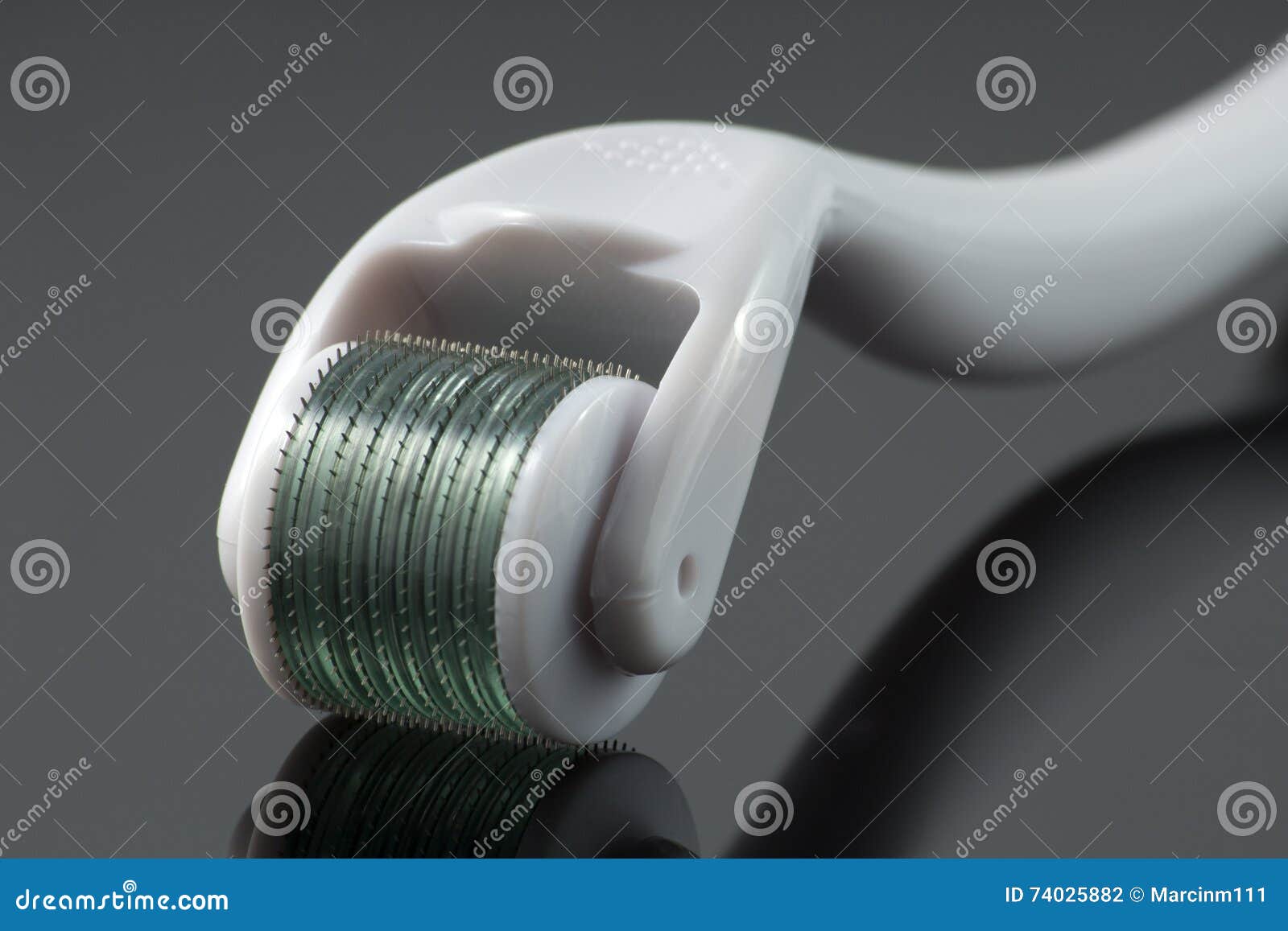 Dermaroller for Medical Micro Needling Therapy. Stock Photo - Image of ...