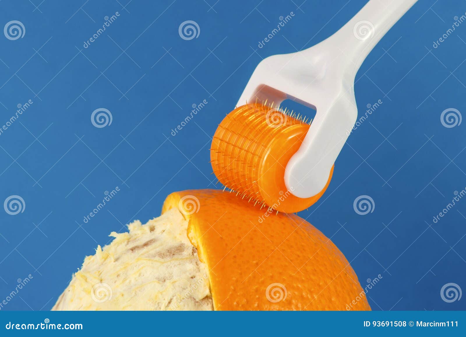 Dermaroller Voor Medische Micro- Needling Therapie Stock Foto - Image ...