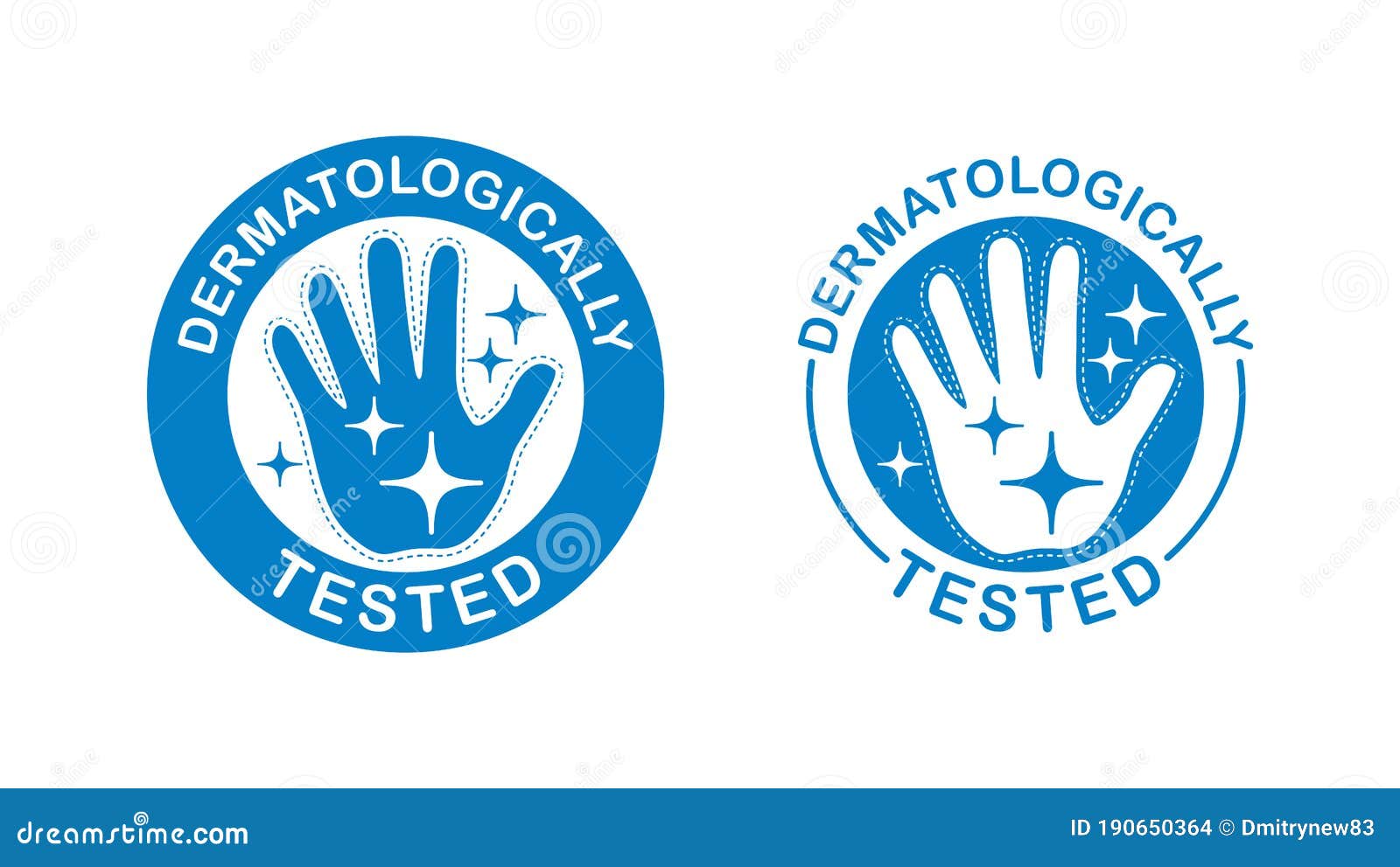 Dermatologically Tested Stamp - Vector Emblem Stock Vector ...