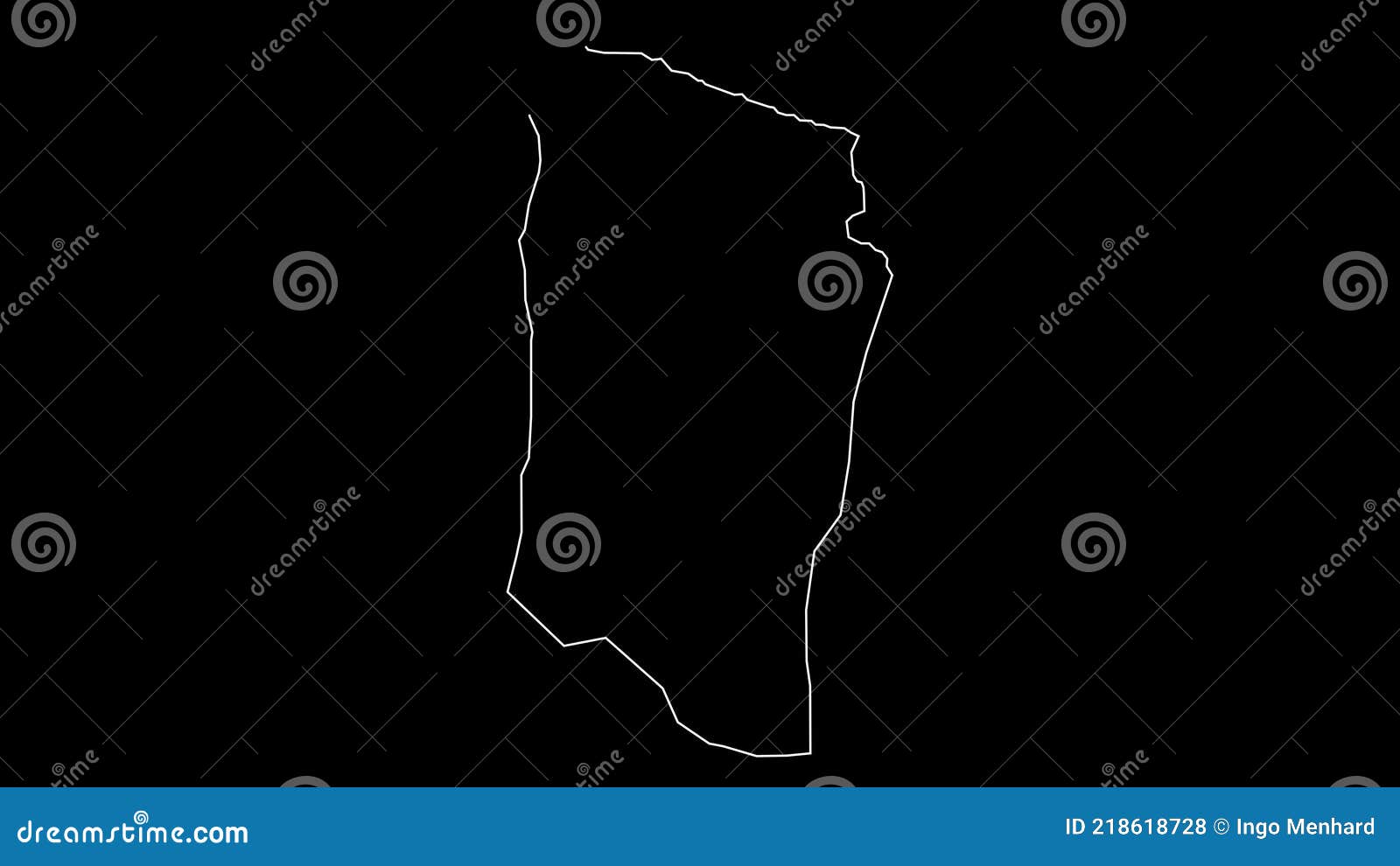 Derna Libya District Map Outline Animation Stock Footage - Video of ...